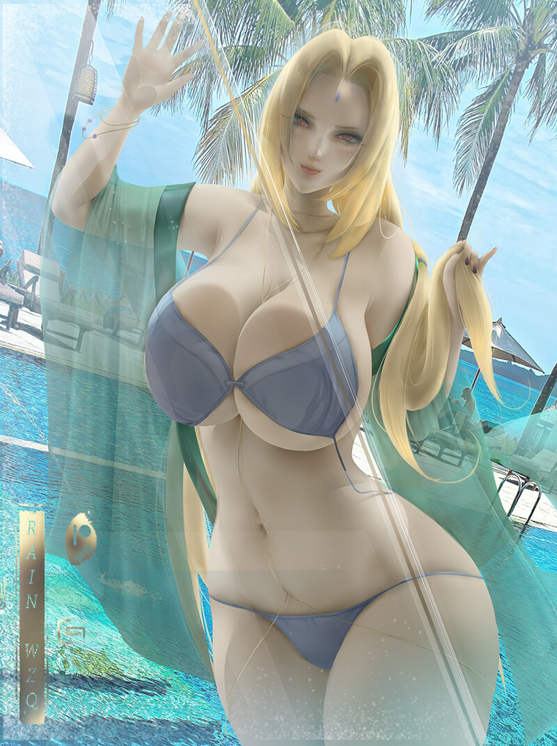 ArtStation - Tsunade Pinup