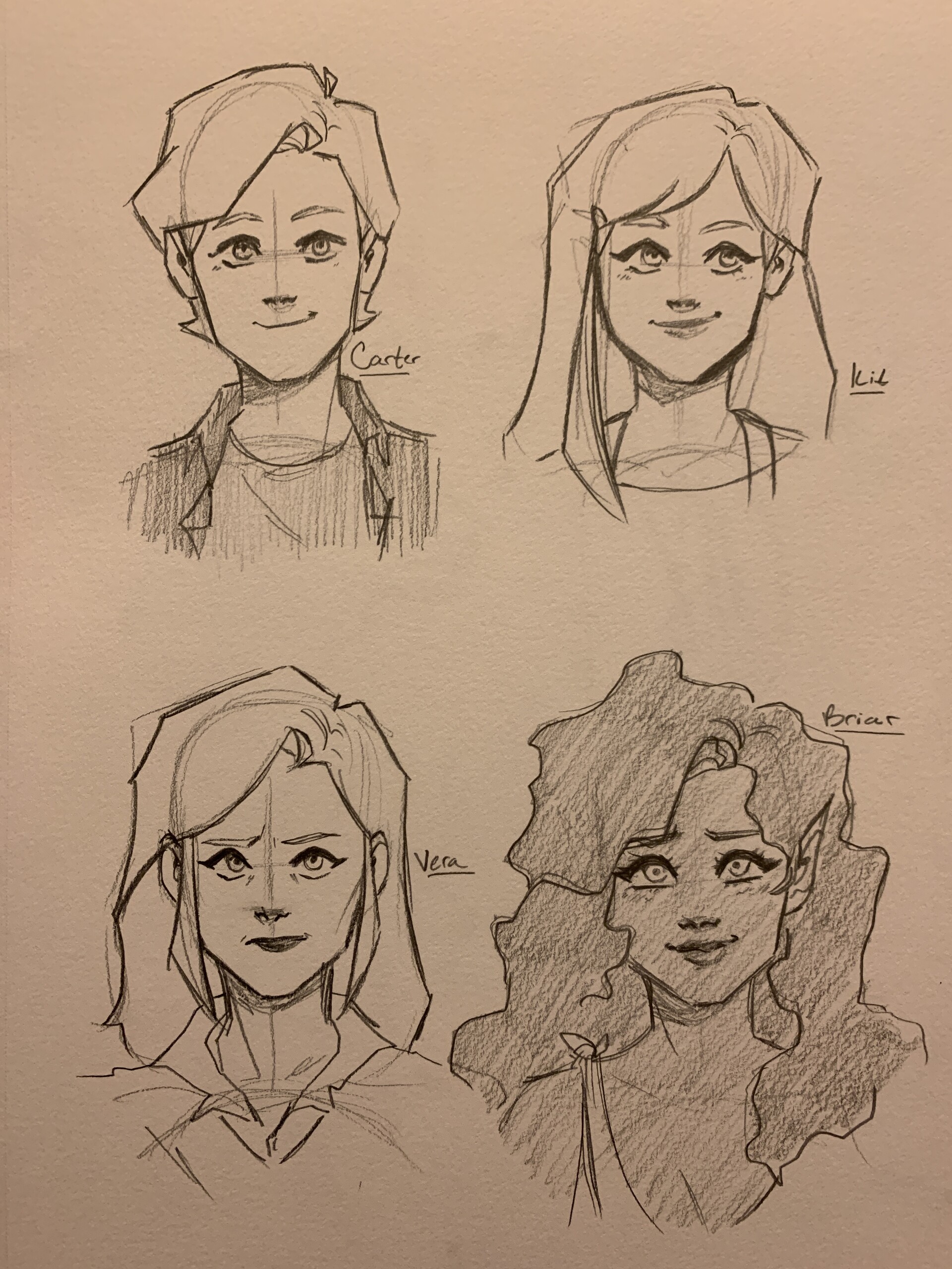 ArtStation - Monstrous - Early Character Designs