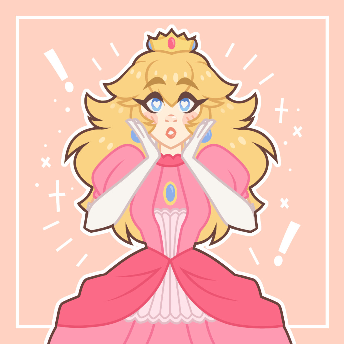 ArtStation - FANART: Princess Peach