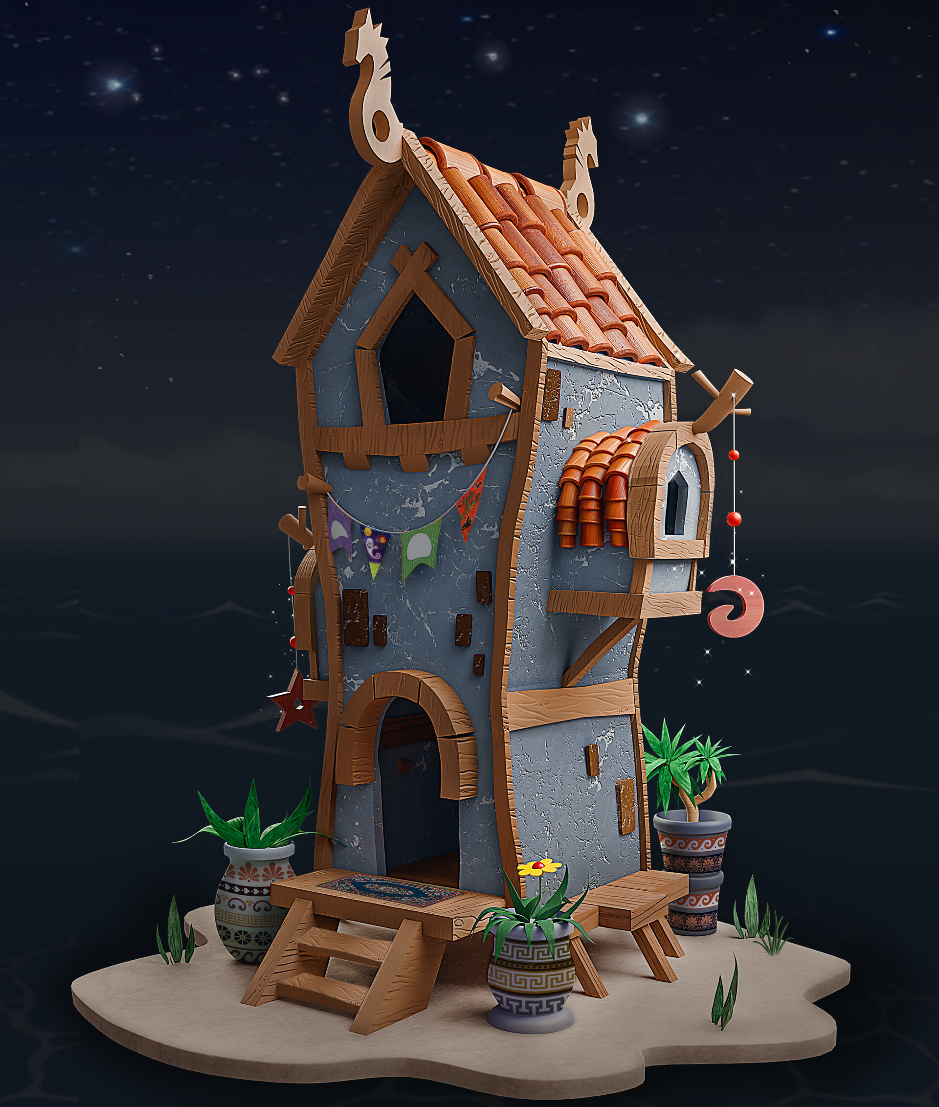 ArtStation - House Stylized
