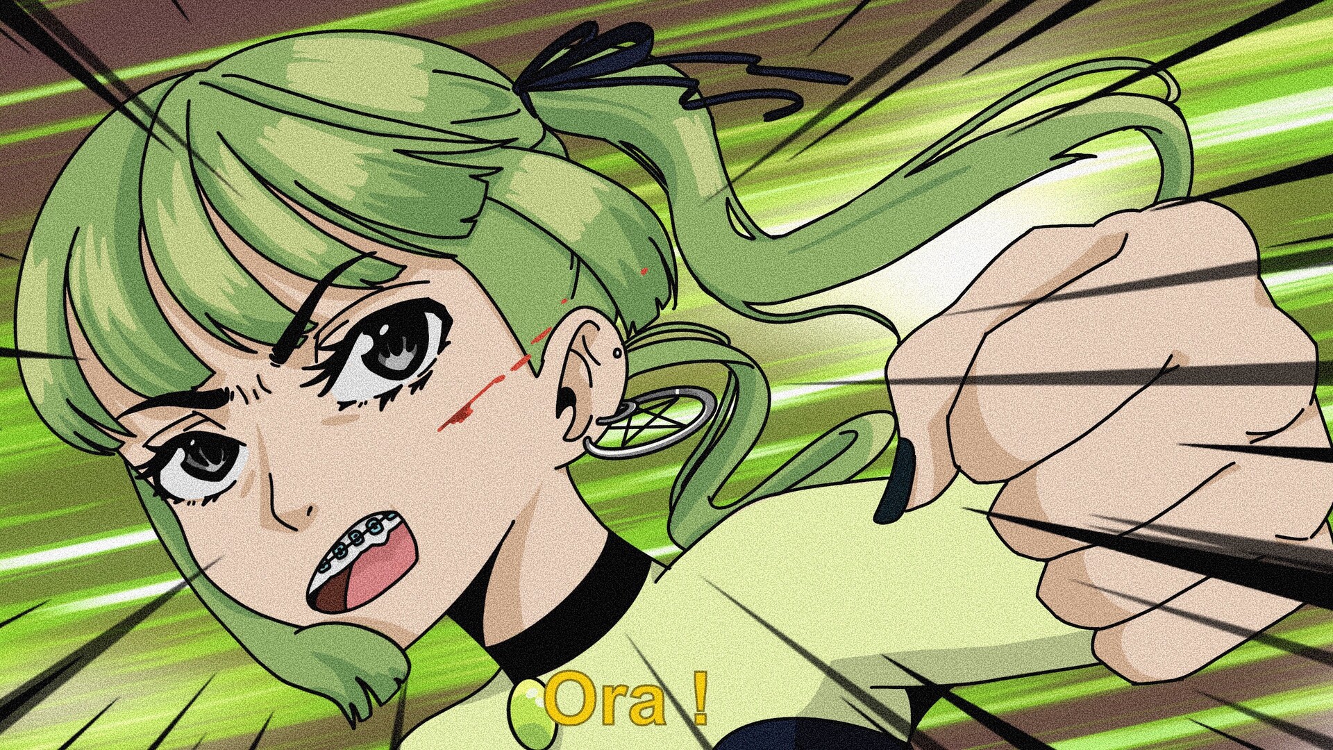 Sara GEMGEMBRE - Green Magical Girl