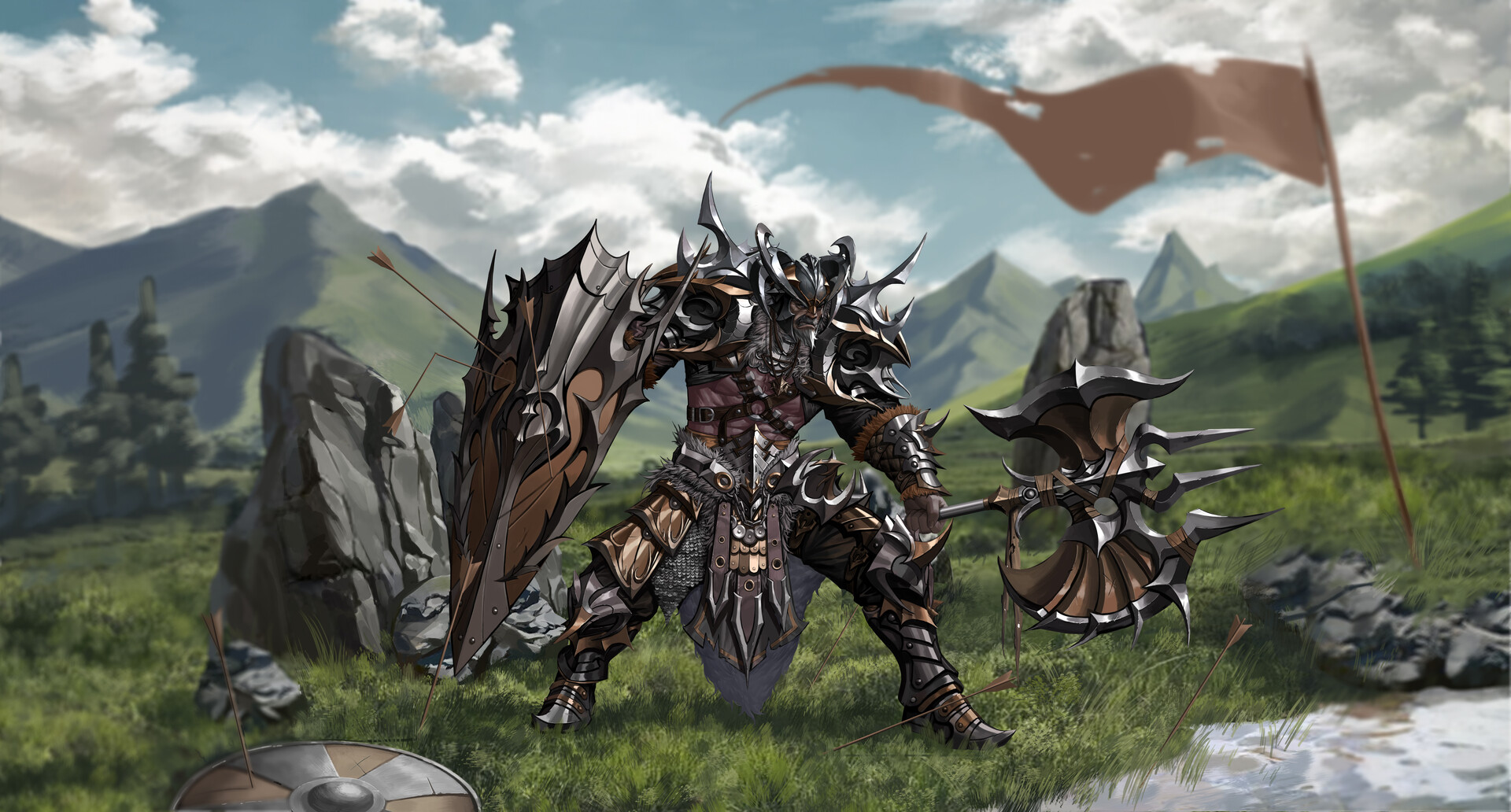 ArtStation - Barbarian