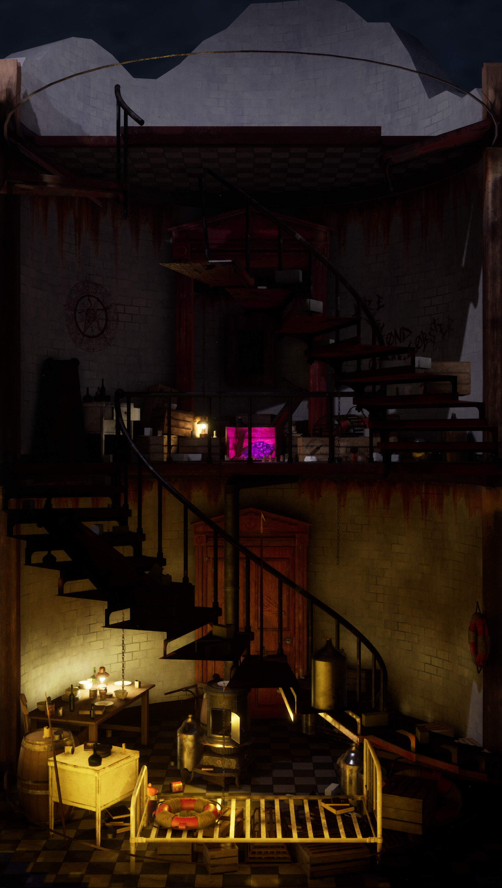 Malcolm Leask - Spirit Point Lighthouse