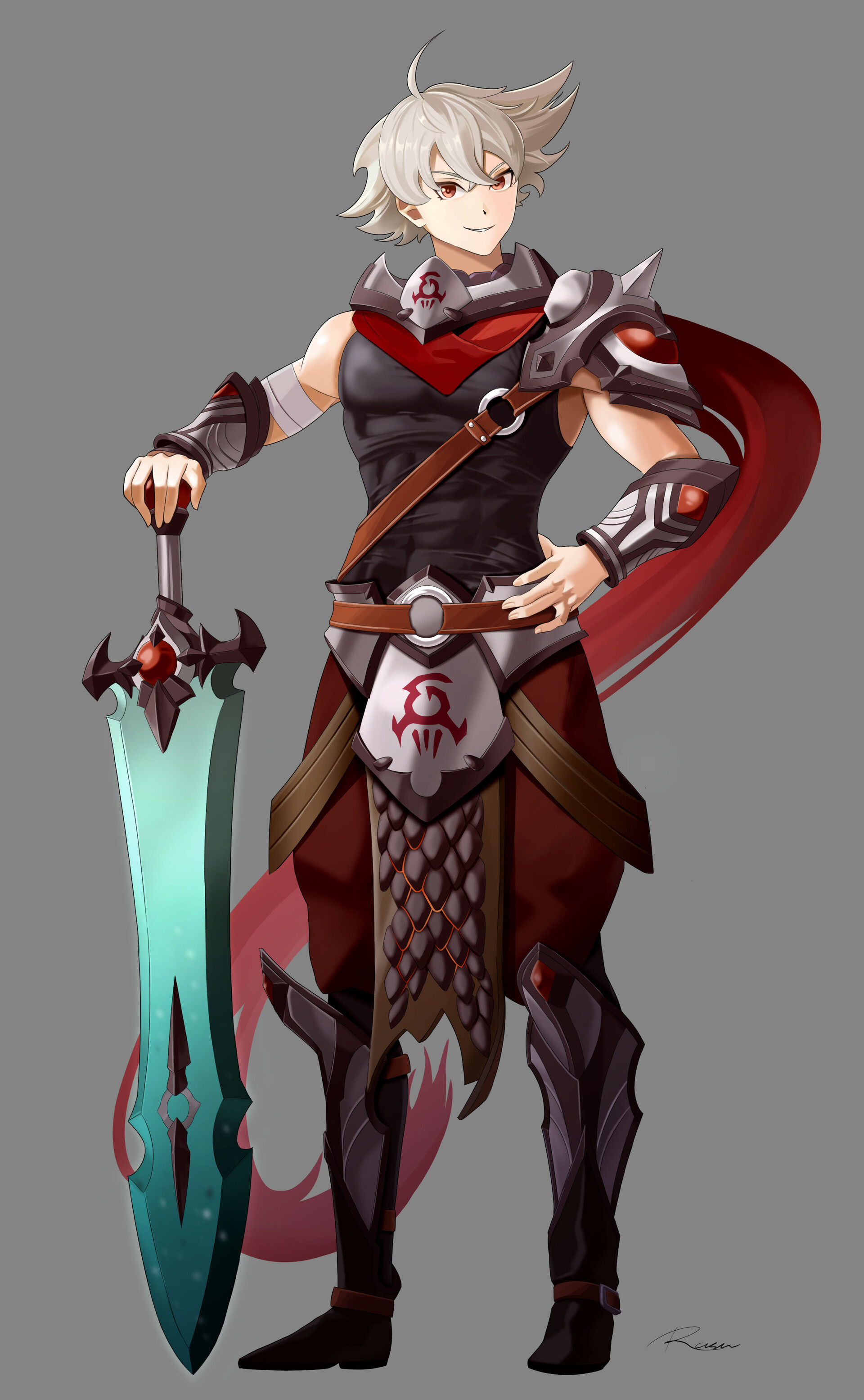 how to draw rogue knight