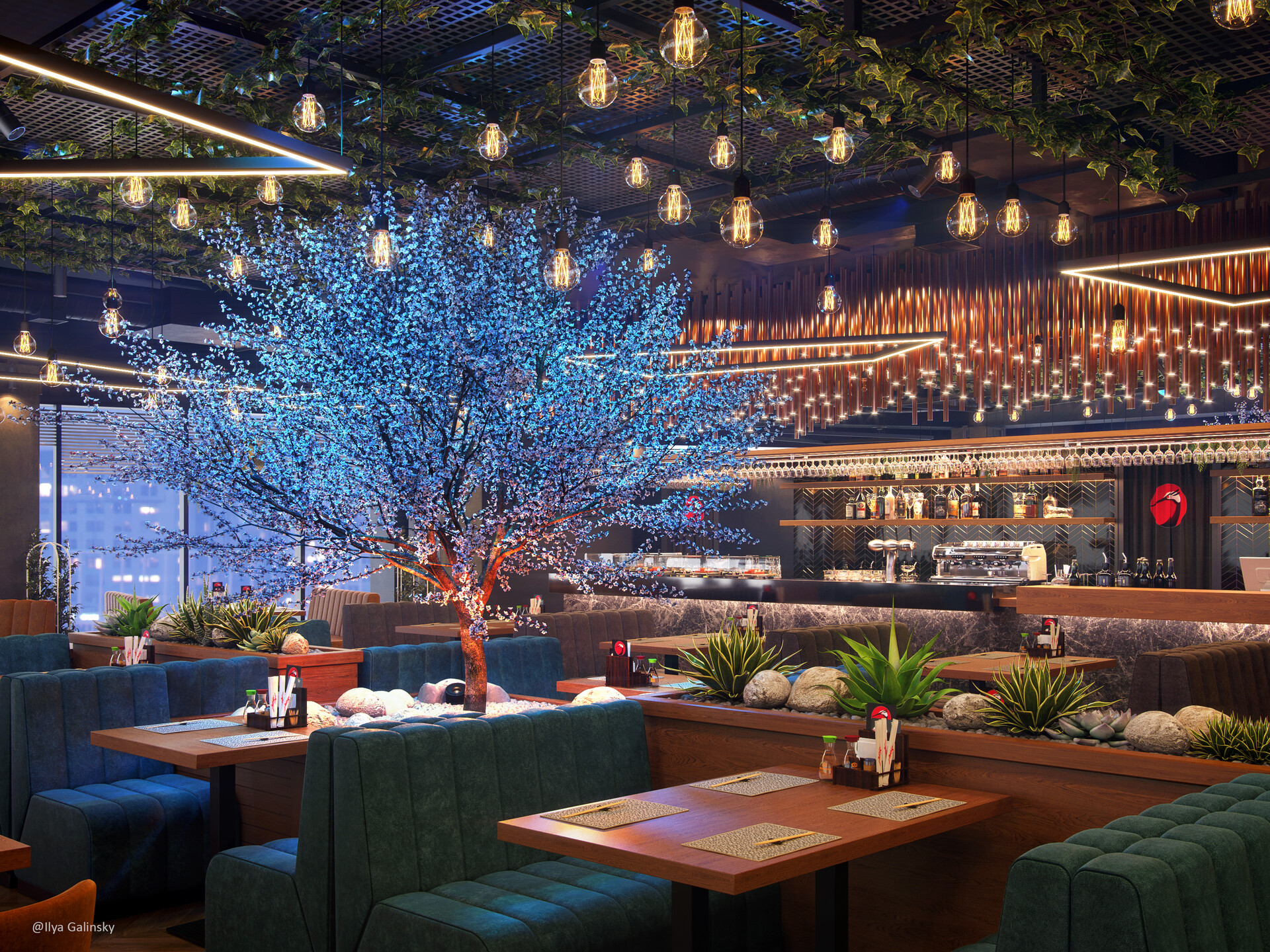 ArtStation - Yakitoria restaurant