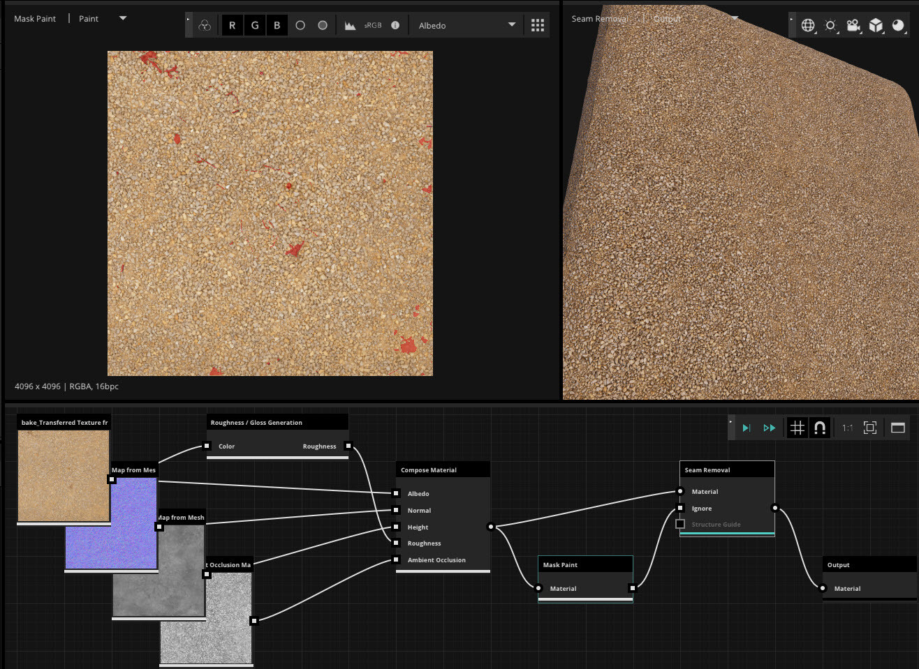 Grzegorz Baran - Gravel - Photogrammetry based Environment Texture