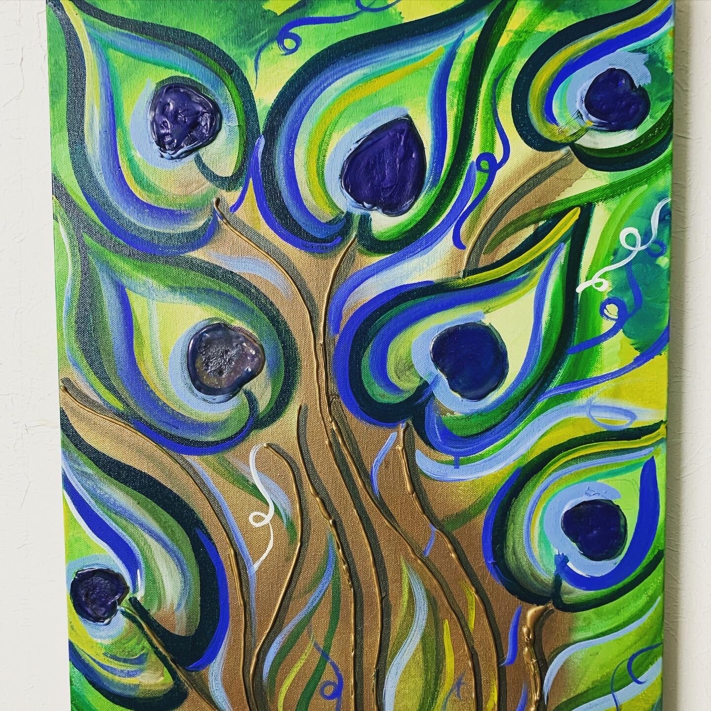 ArtStation - Peacock feathers