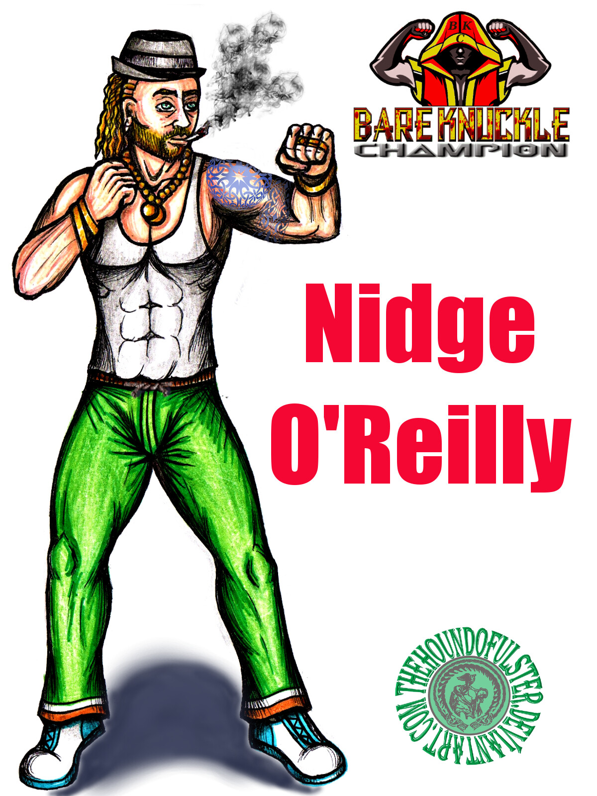 ArtStation - Nidge O'Reilly - Bare Knuckle Champion