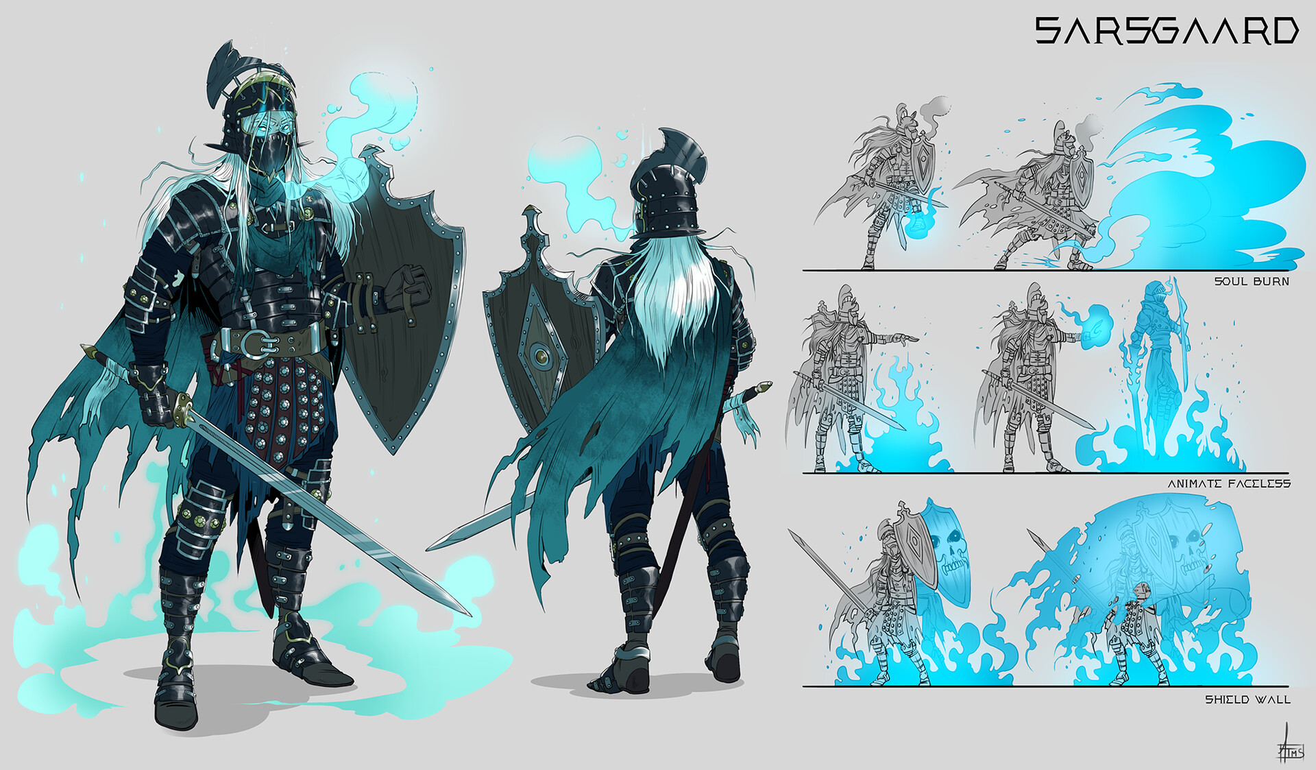 Elena Barbieri - Dungeons & Dragons character turnarounds with movesets ...