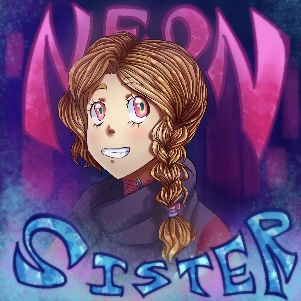 ArtStation - Neon sister