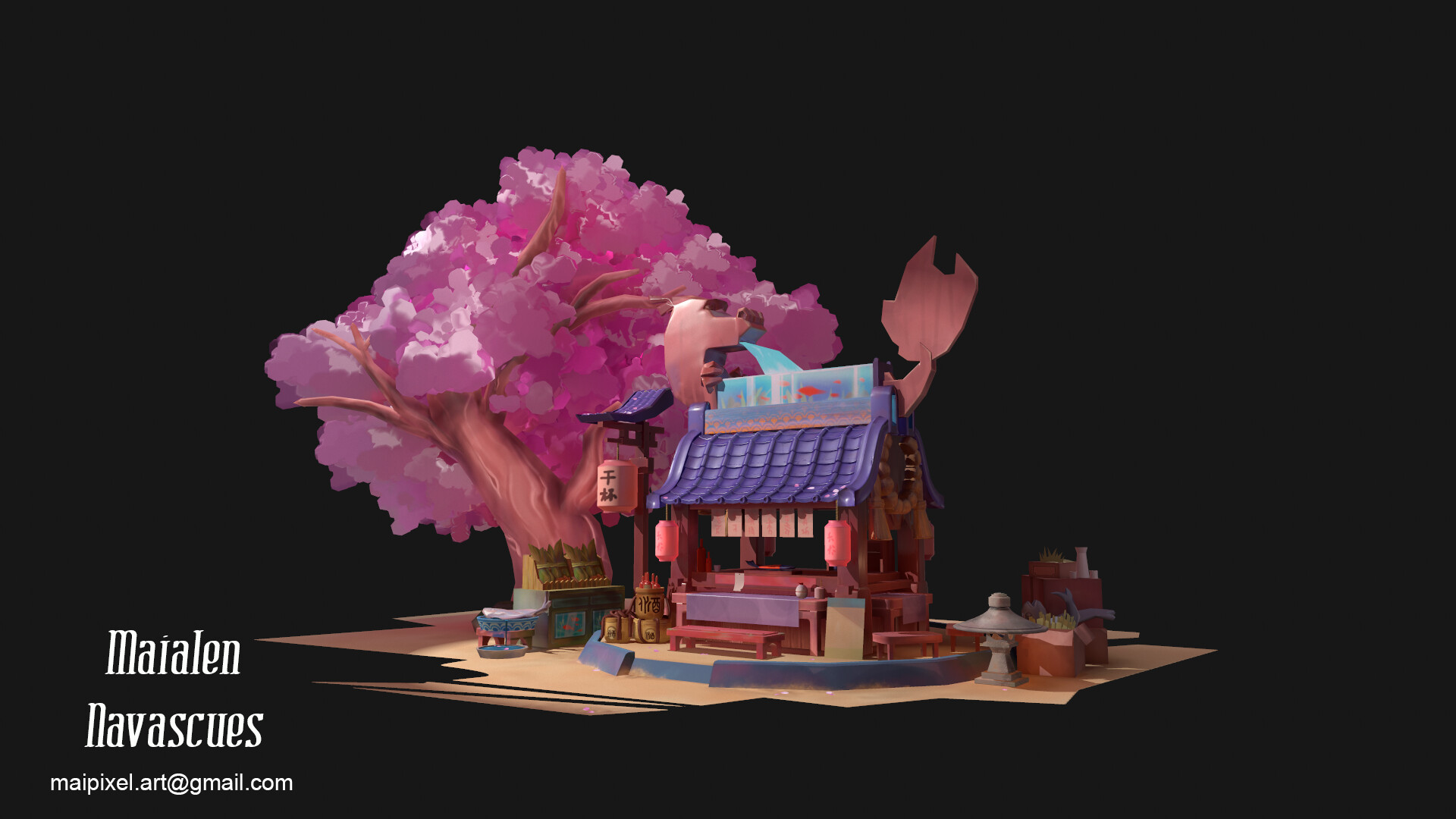 Maialen Navascues - Dragon stall