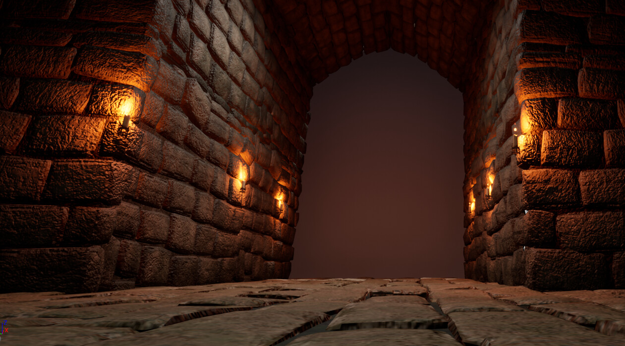 ArtStation - Dungeon-Temple Environment