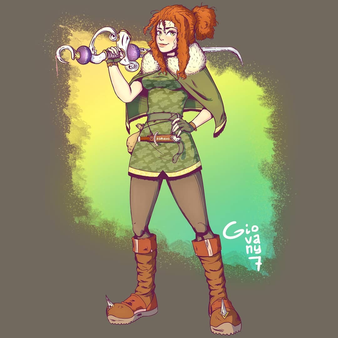 ArtStation - Mikaela - OC (Original Character)