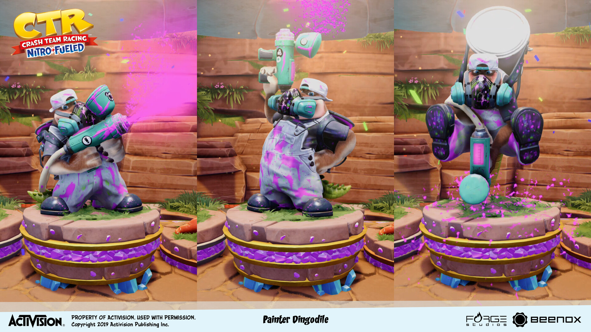 FORGE STUDIOS - CTR Dingodile Skins