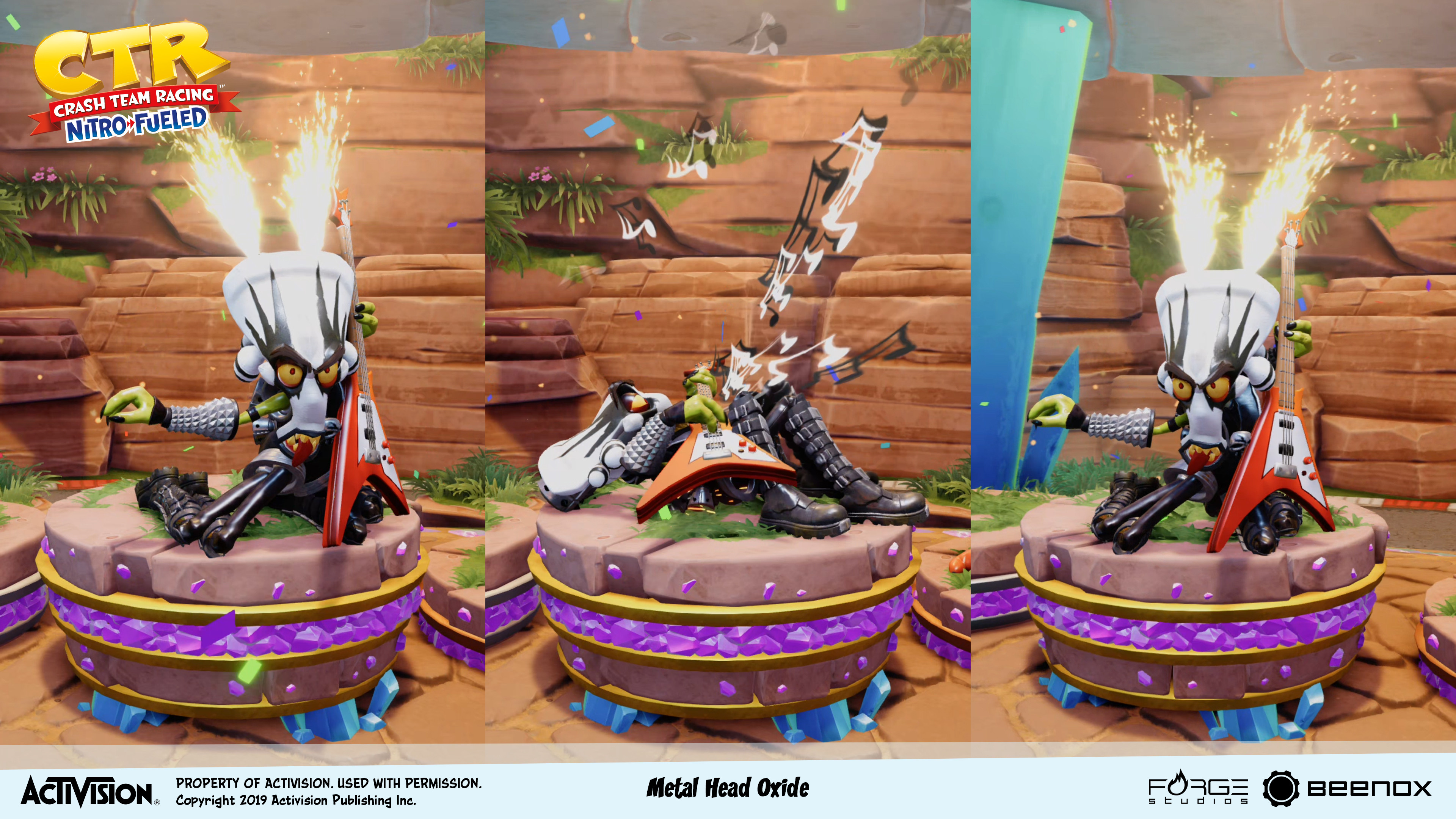 FORGE STUDIOS - CTR Nitros_Oxide Skins