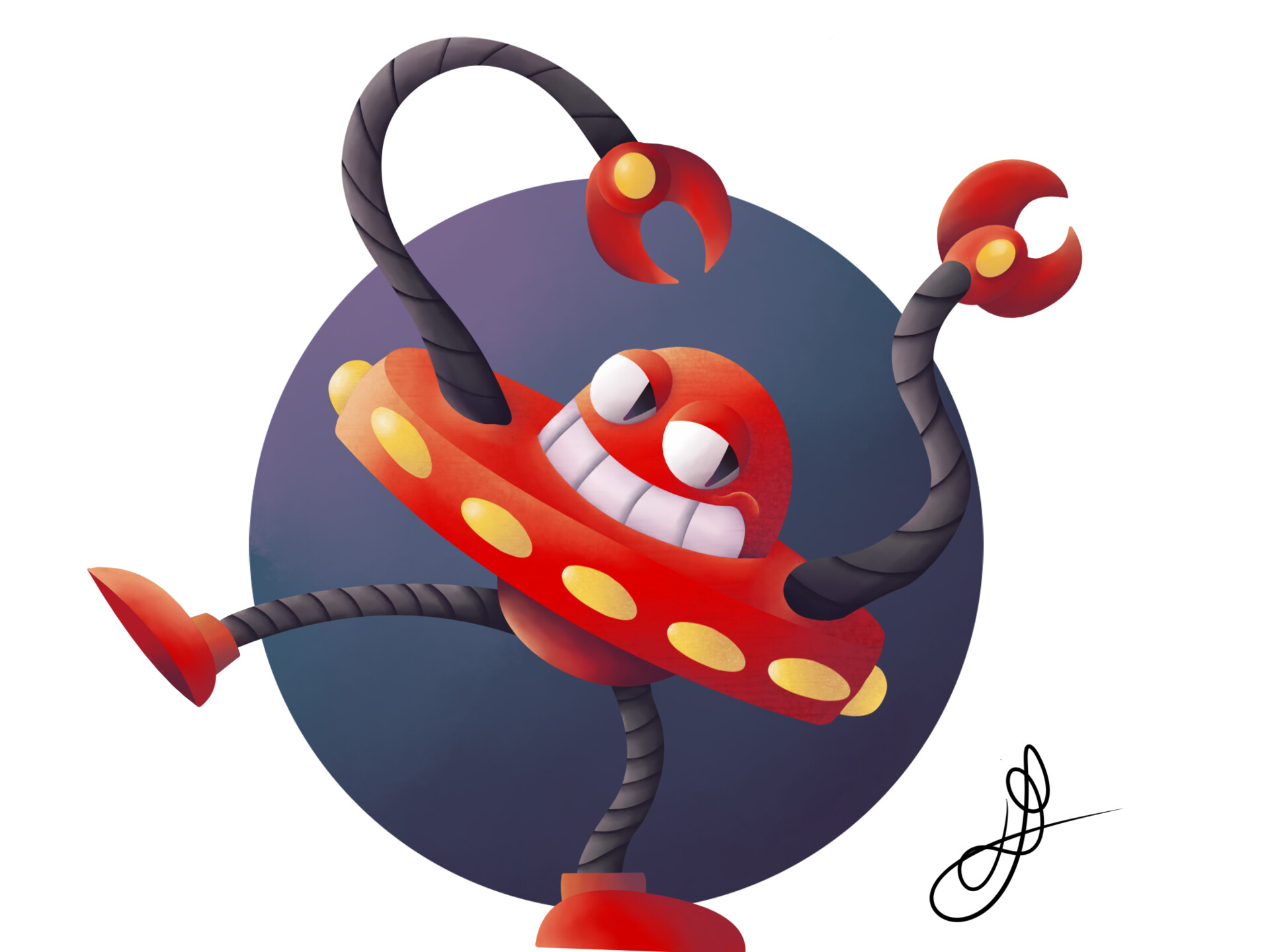 ArtStation - ARMS from doctor robotnik's mean bean machine