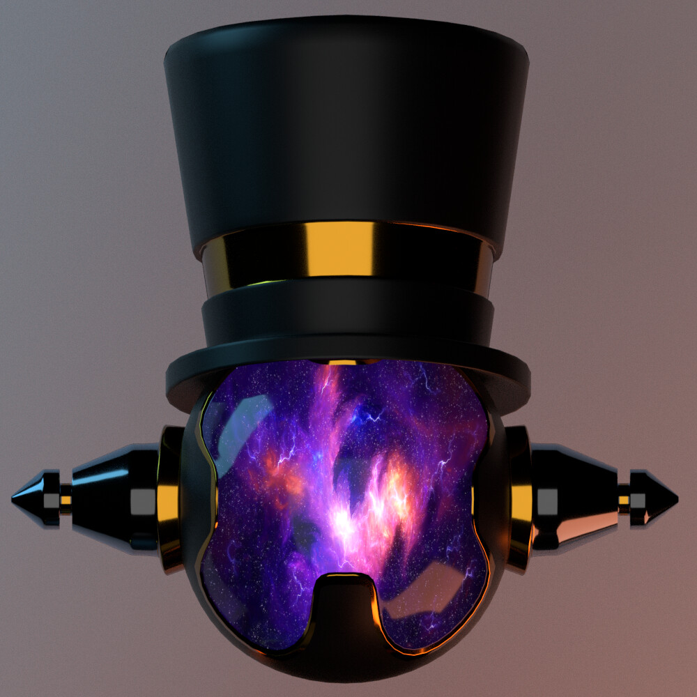 ArtStation - Space-themed helmet