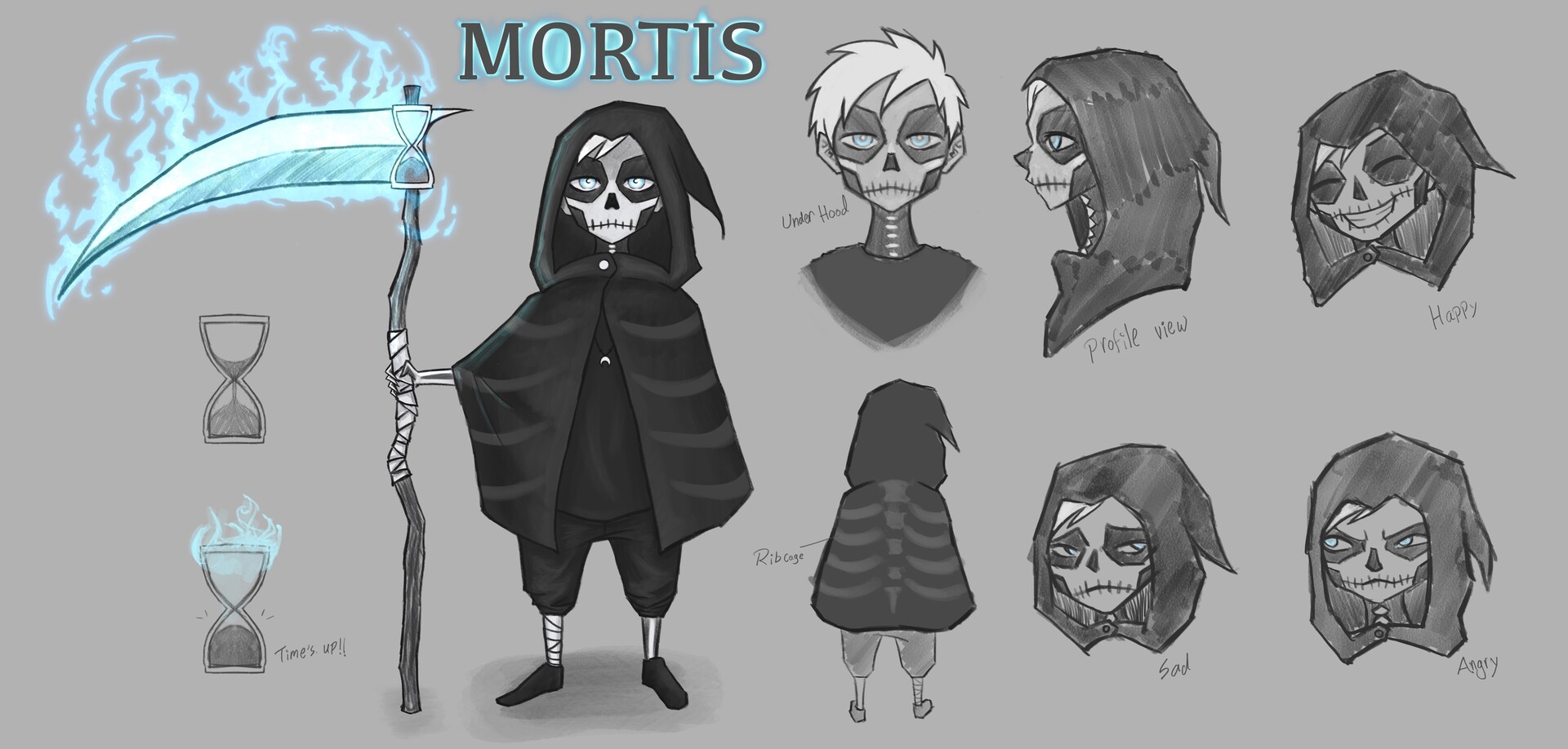 ArtStation - Mortis Character Sheet
