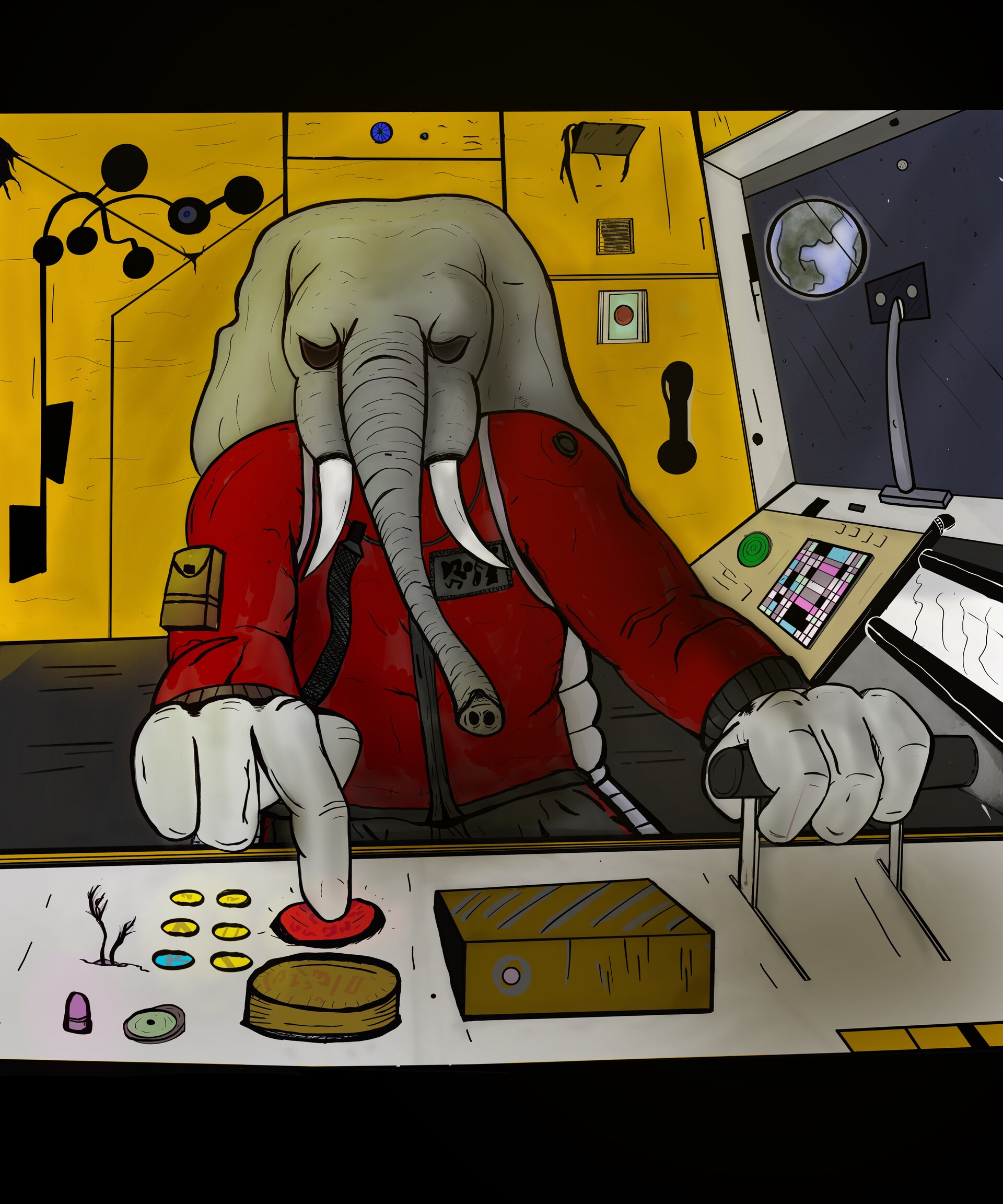 ArtStation - Elephant Alien