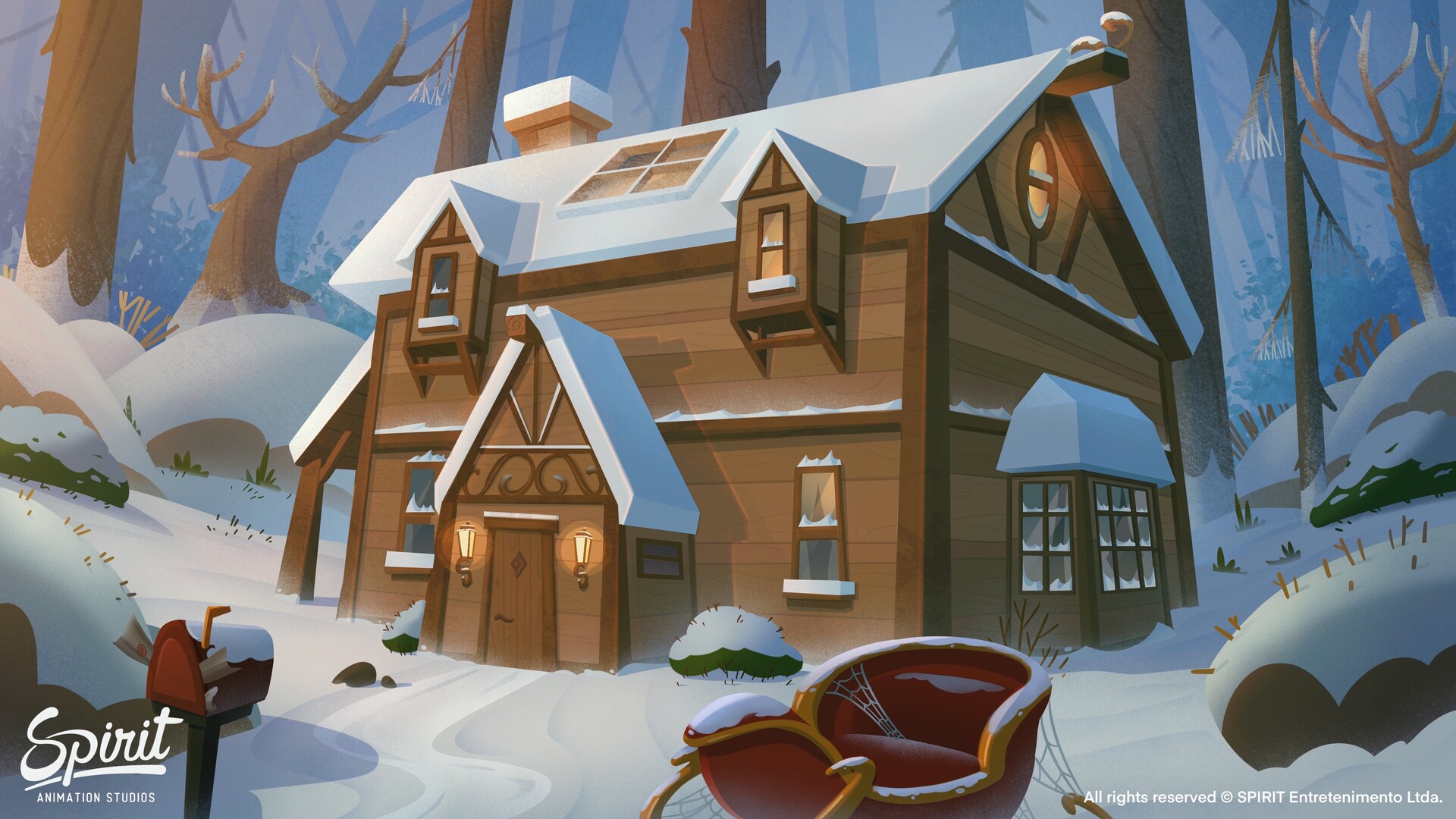 ArtStation - Santa Claus House