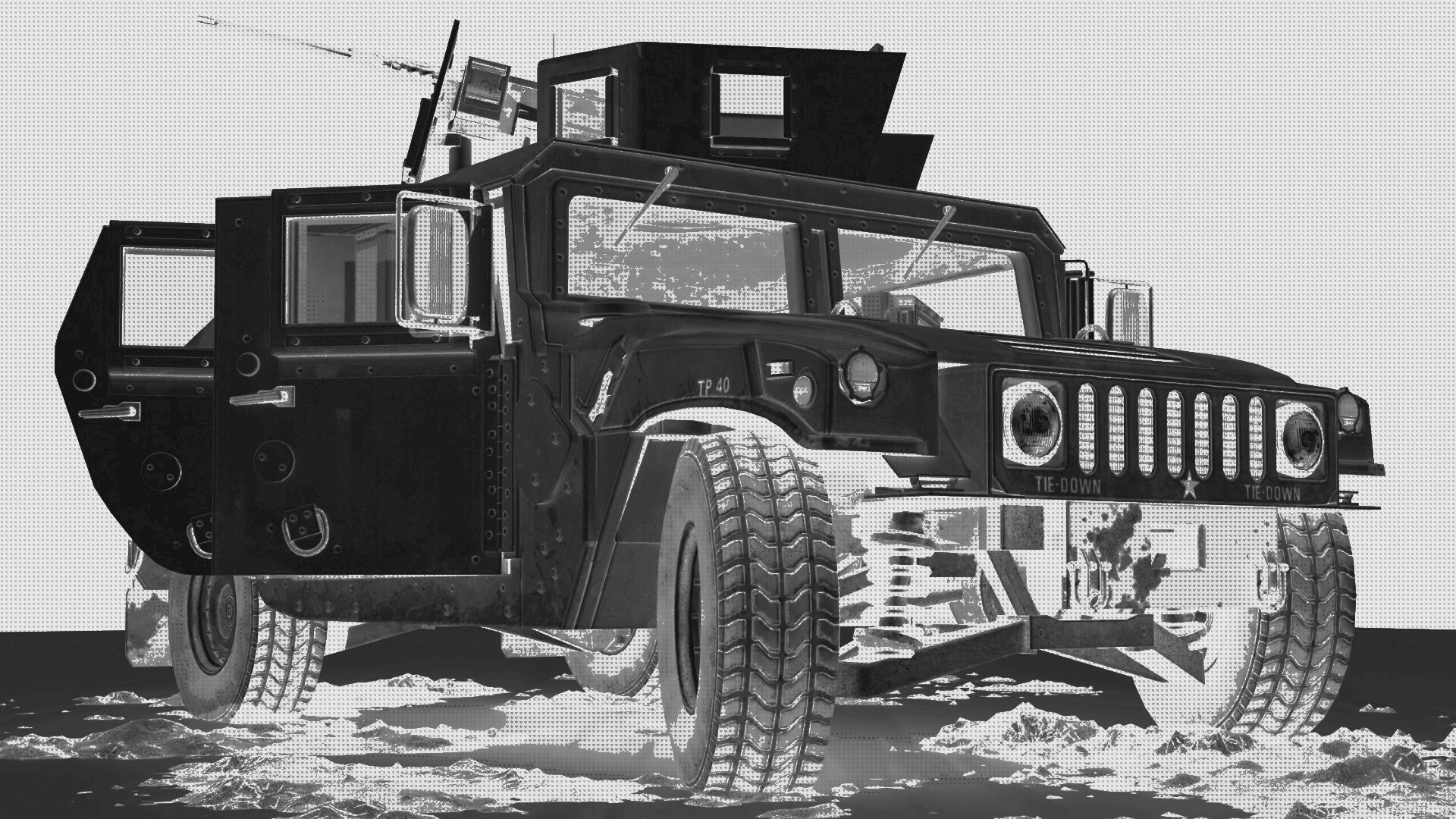 .Miles. - Humvee Render