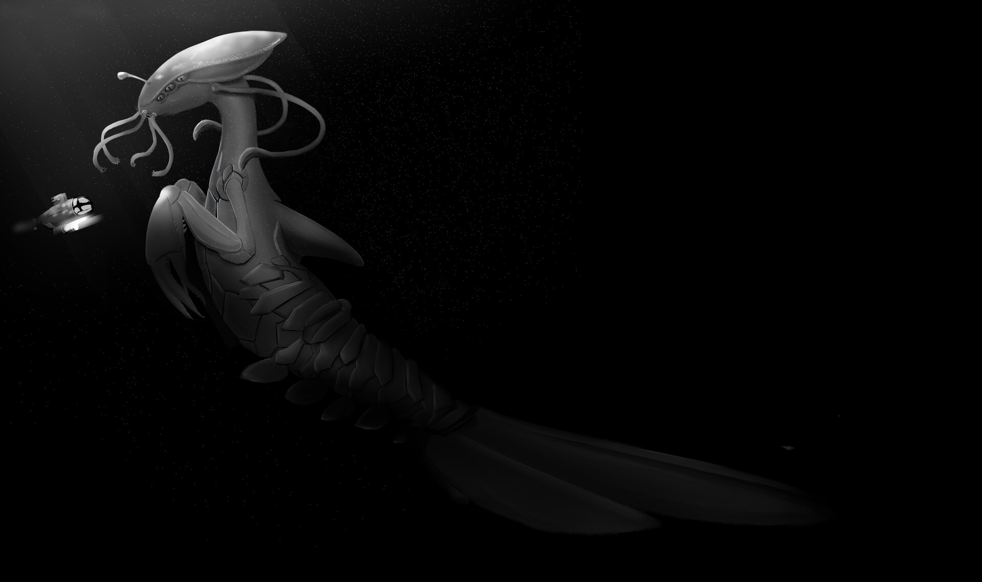 ArtStation - Version 2. sea monster with improvements