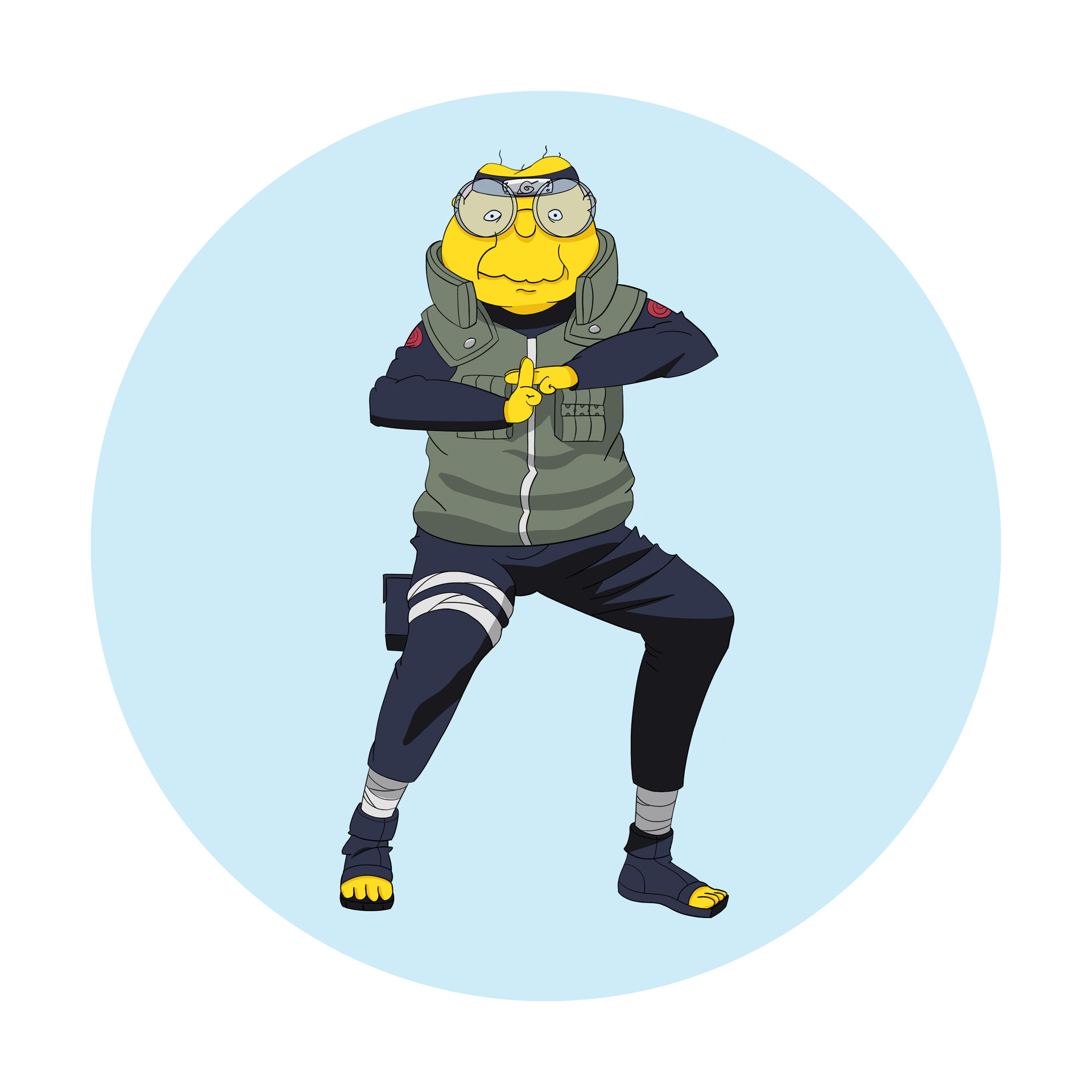 ArtStation - Hans Moleman of the Hidden Leaf