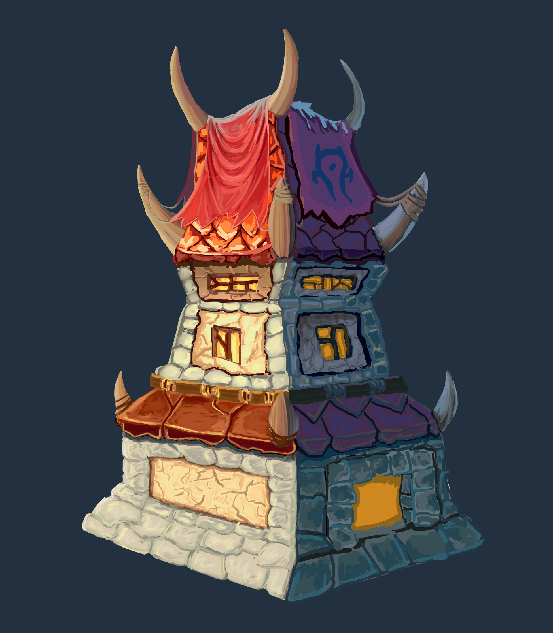 ArtStation - Barrens Watchtower