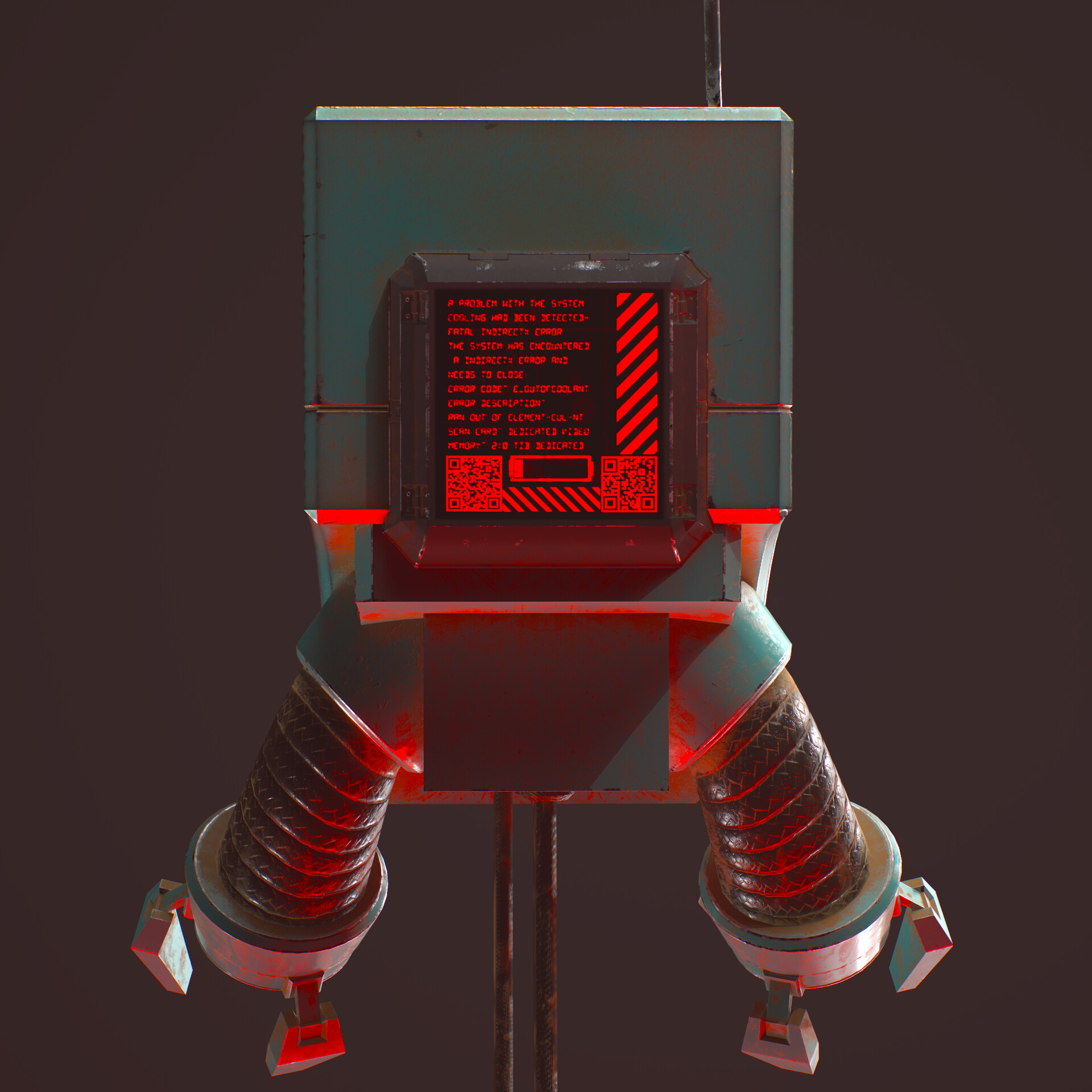 Brendan Gilbreath's Portfolio - Desert Robot