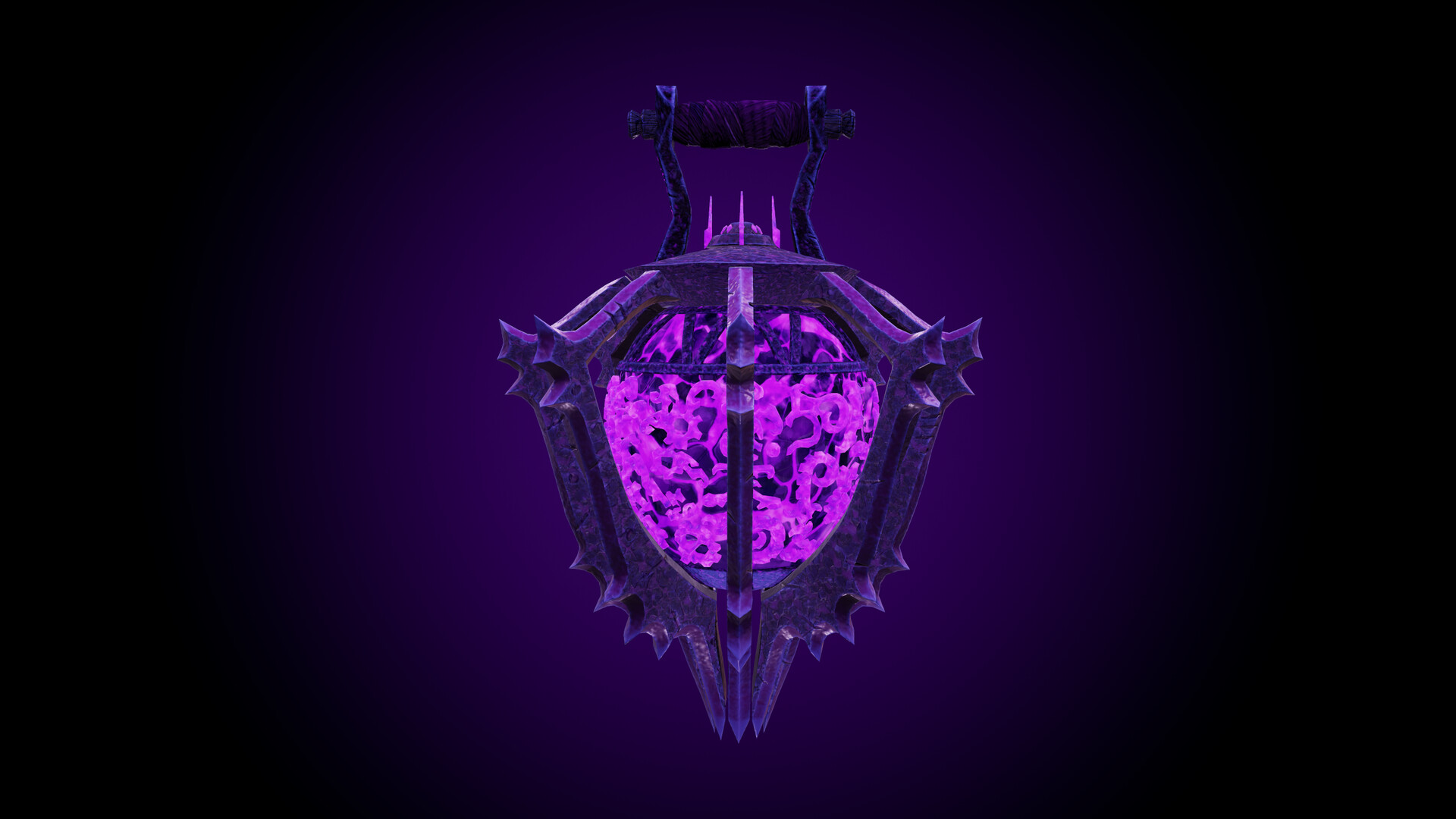 ArtStation - Chaos Lantern - Mace | Game Ready Asset