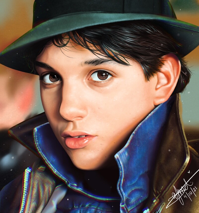 ArtStation - Ralph Macchio Procreate Artwork
