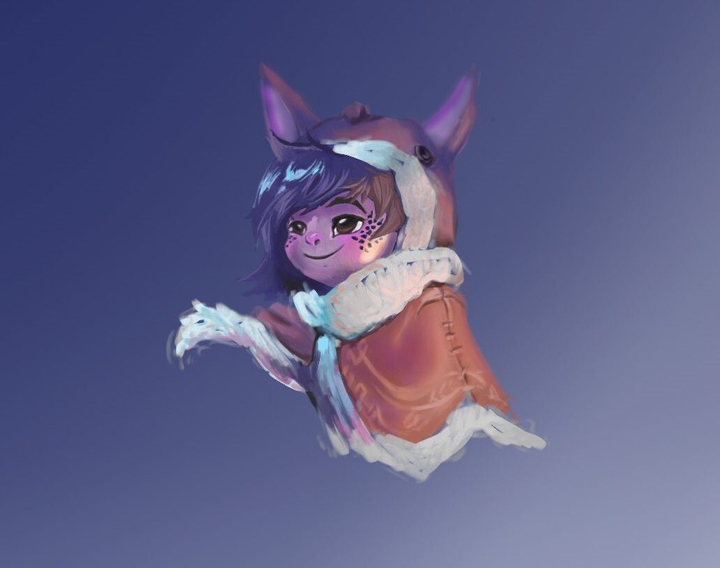 ArtStation - Nunu little butterfly