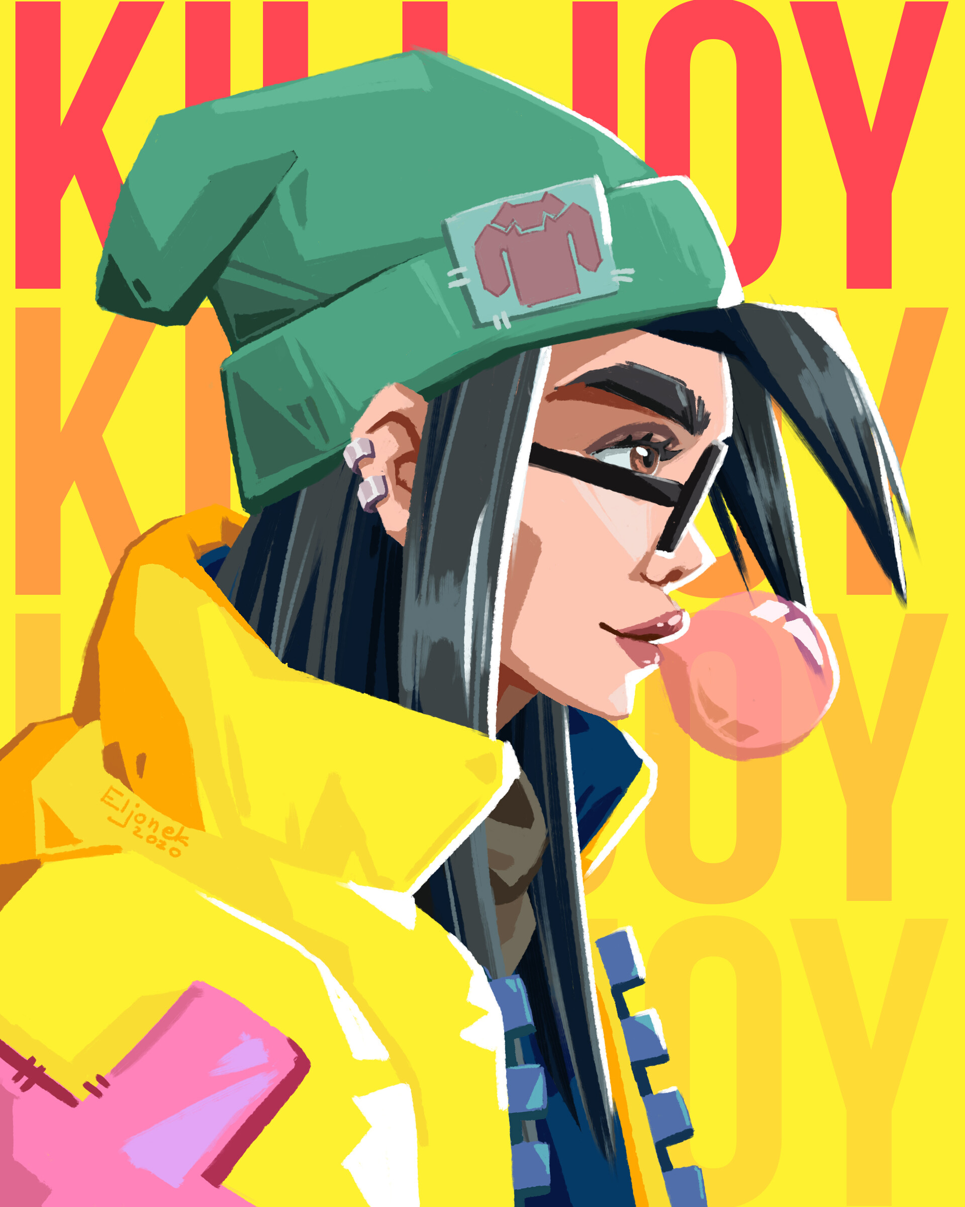 ArtStation - Killjoy fanart