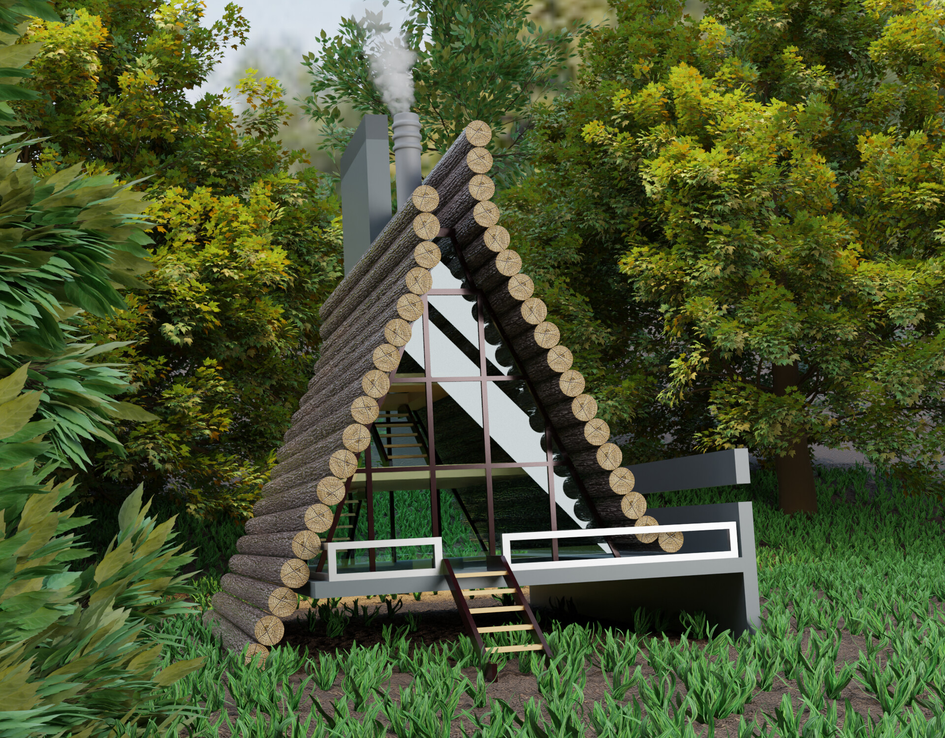 ArtStation - 3D Cabin