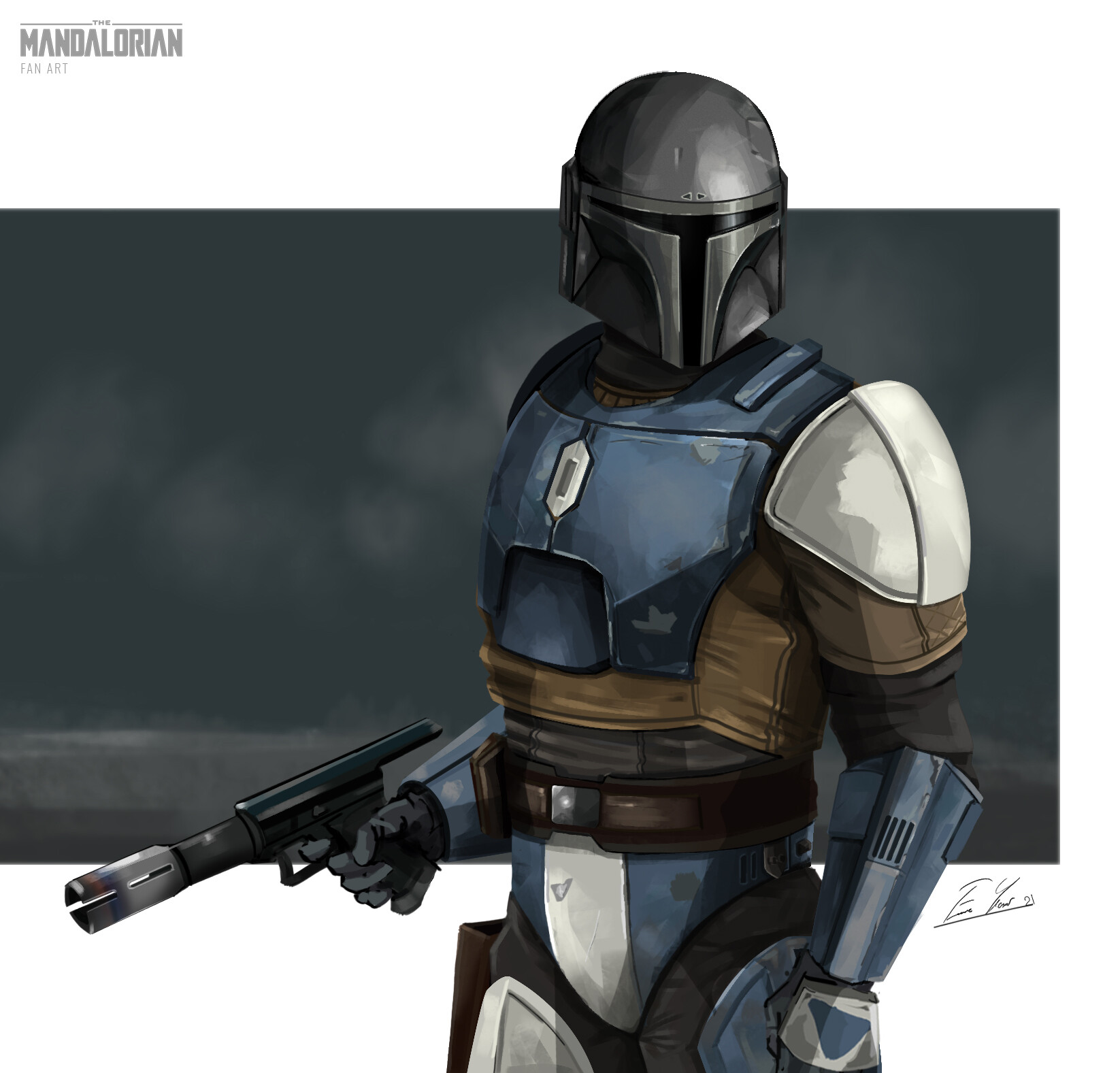ArtStation - Mandolorian Tracker Concept Art