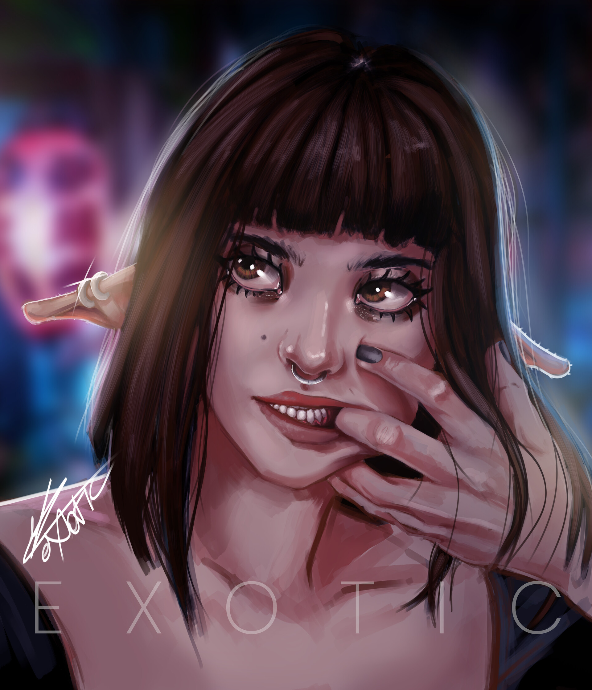 ArtStation - ELF self portrait [IMPROVED]