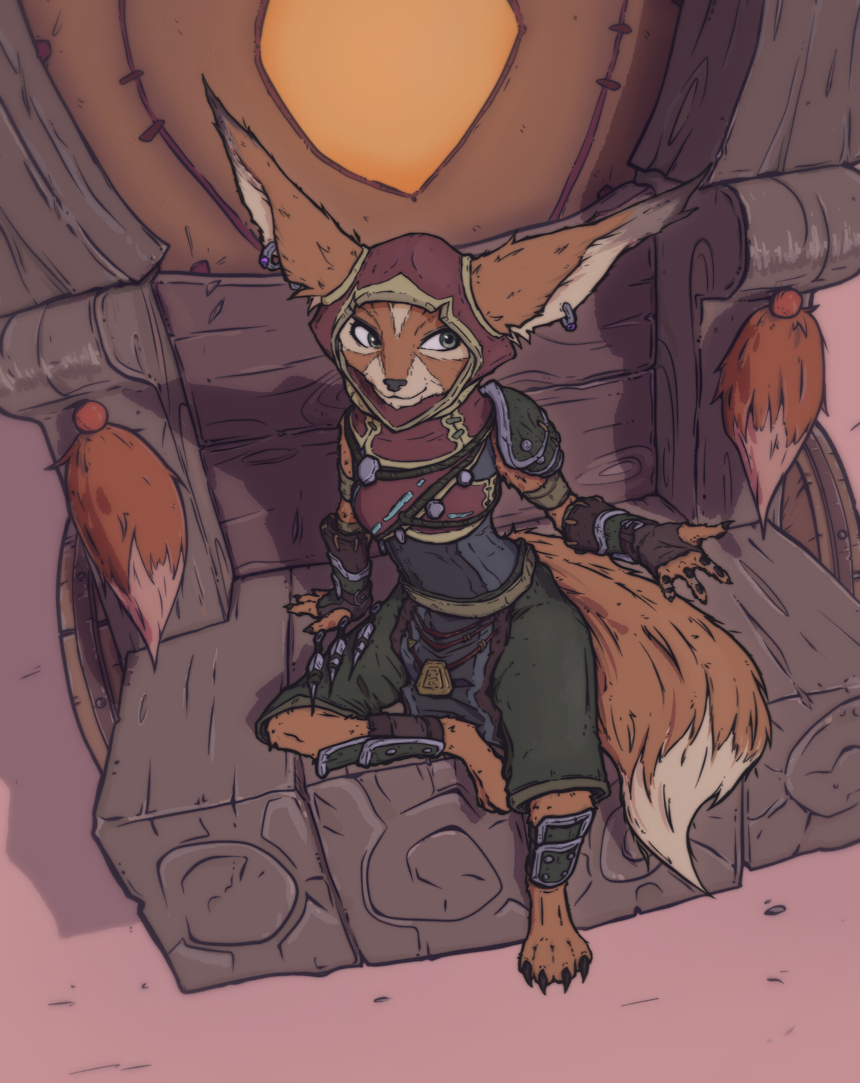 ArtStation - Vulpera Rogue