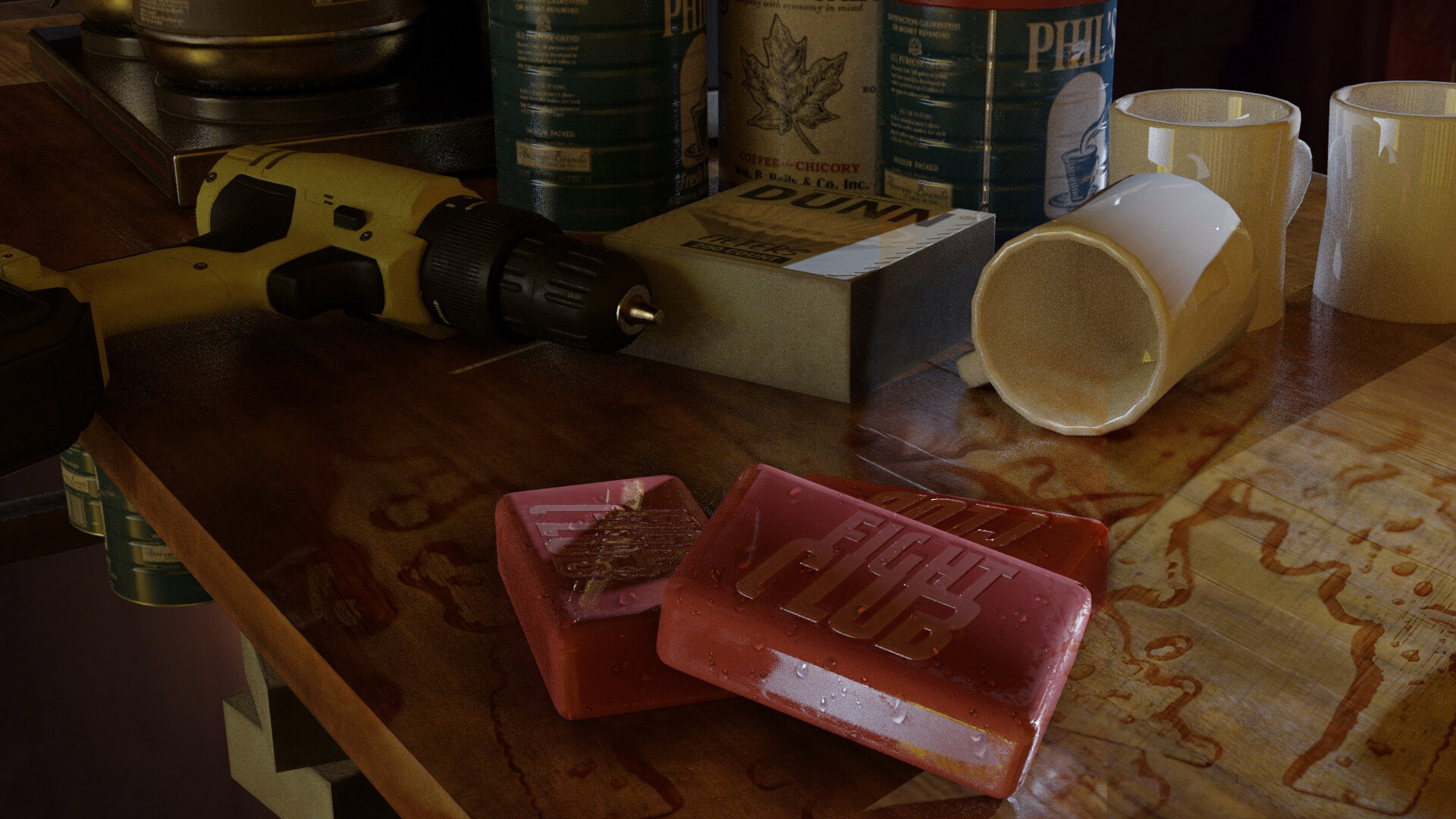 ArtStation - Fight Club soap