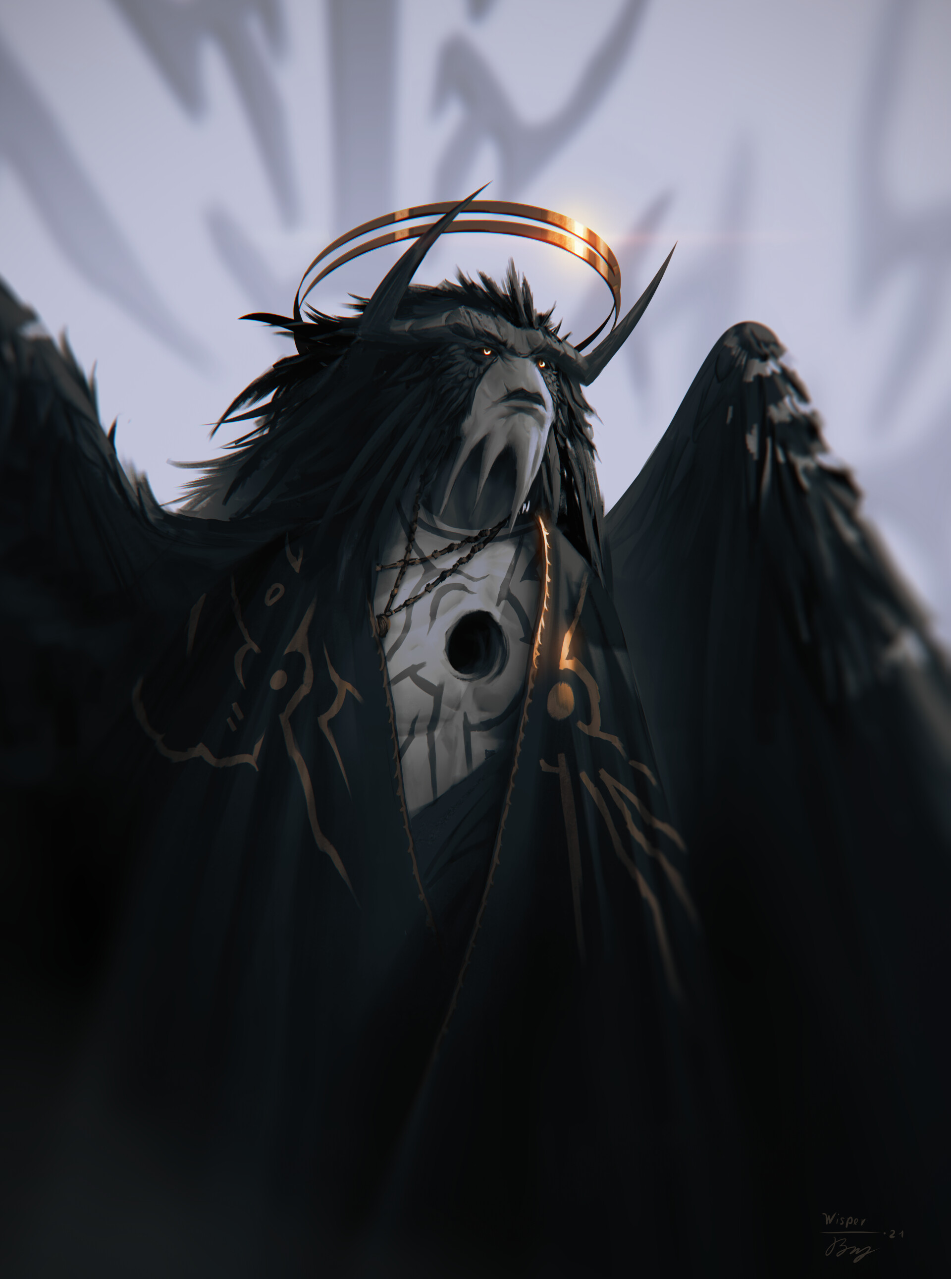 ArtStation - Ascended Savi'Rogh - The Nephil of the Hunt