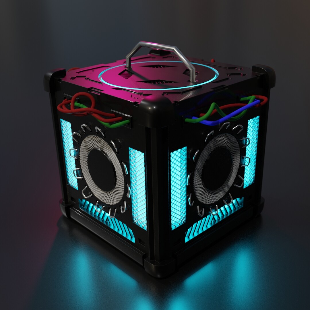 ArtStation - SciFi Crate