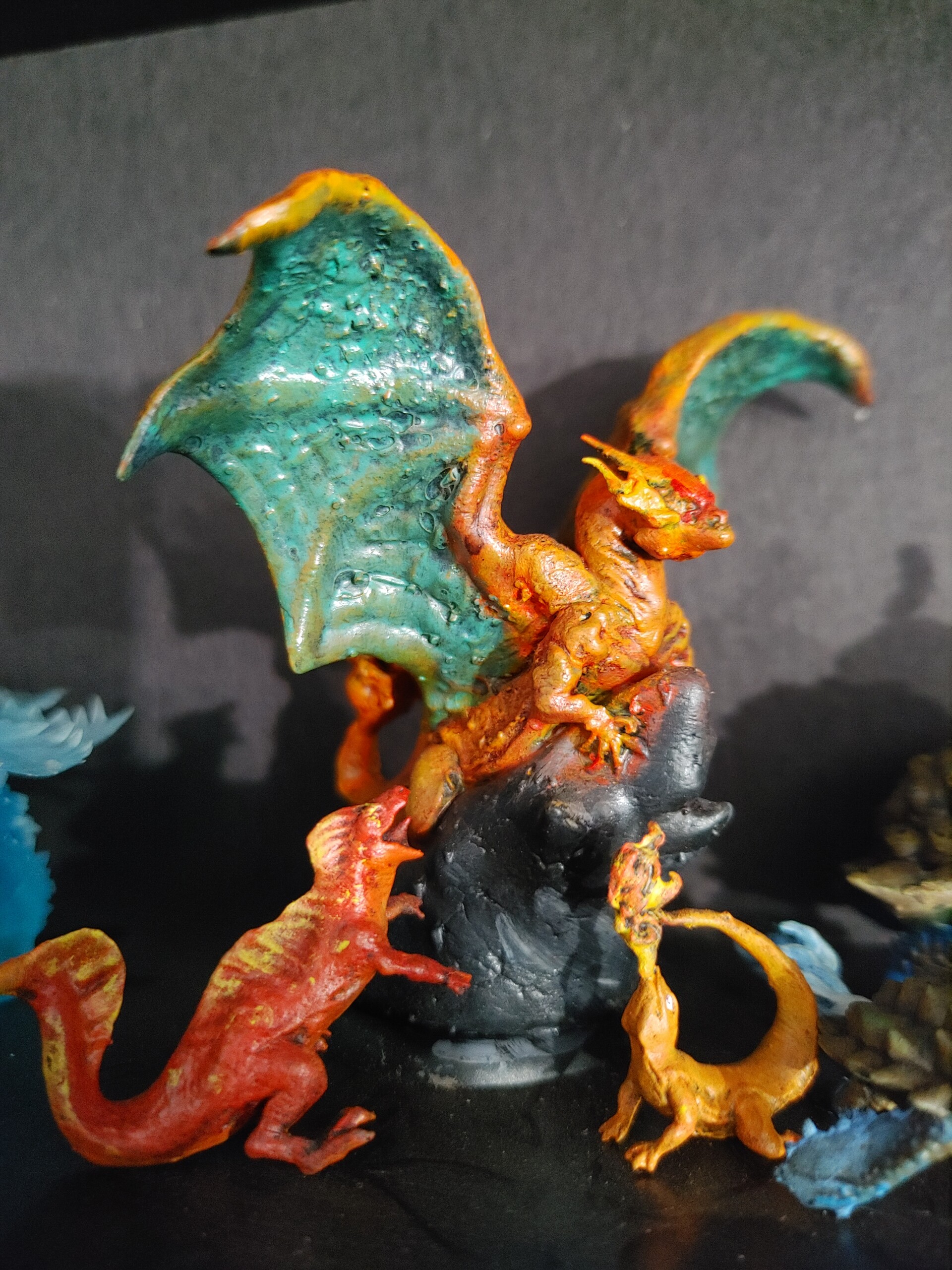 ArtStation - Realistic Charmander, Charmeleon, and Charizard Miniatures