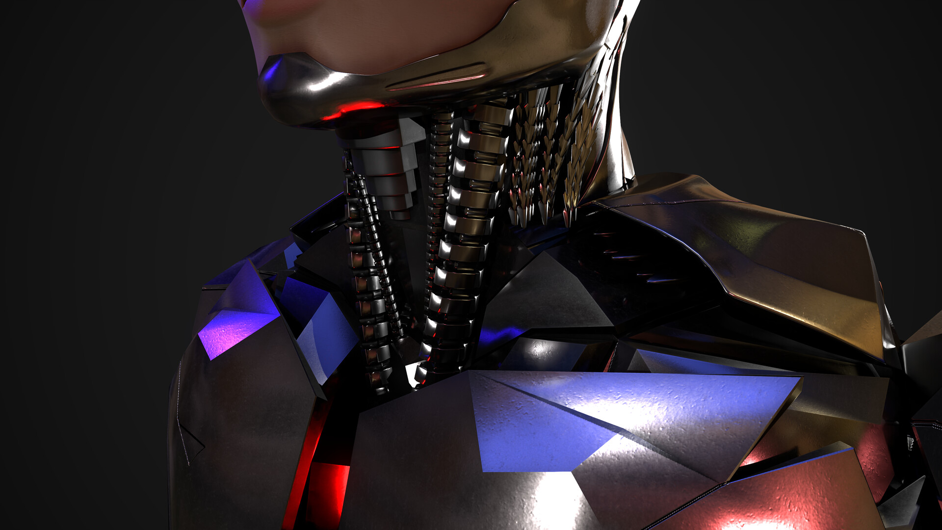 Raphael Barros - Cyborg Bust - DC Universe - Snyder Cut Inspiration