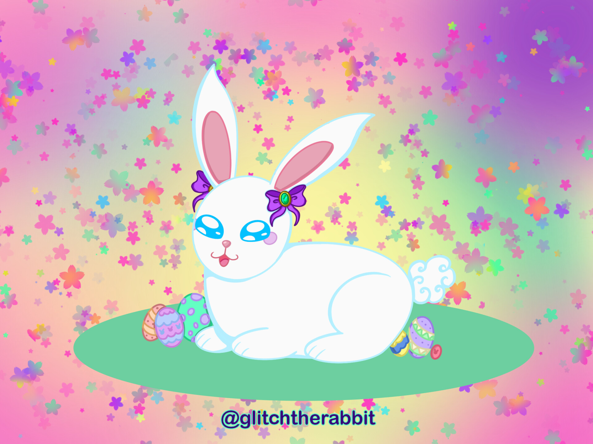 ArtStation - Cute Easter Bunny