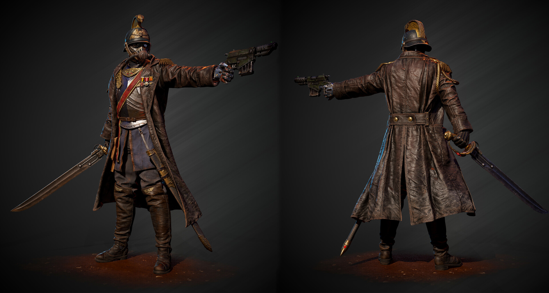 Tapan Rai - Death Korps of Krieg Officer-Fan Art