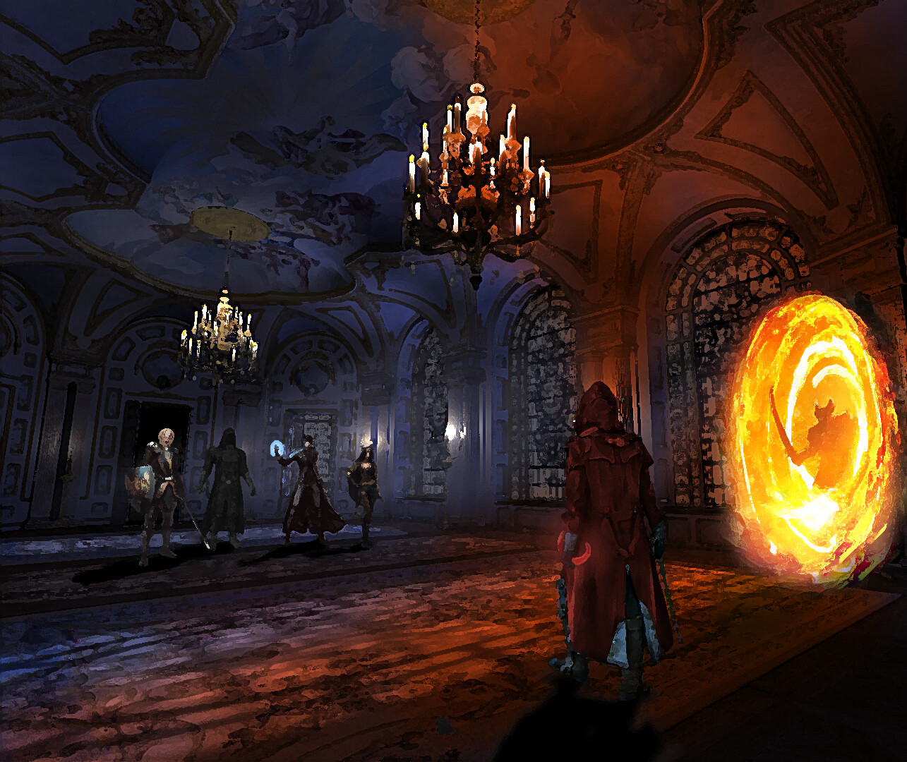 ArtStation - Fantasy Fight