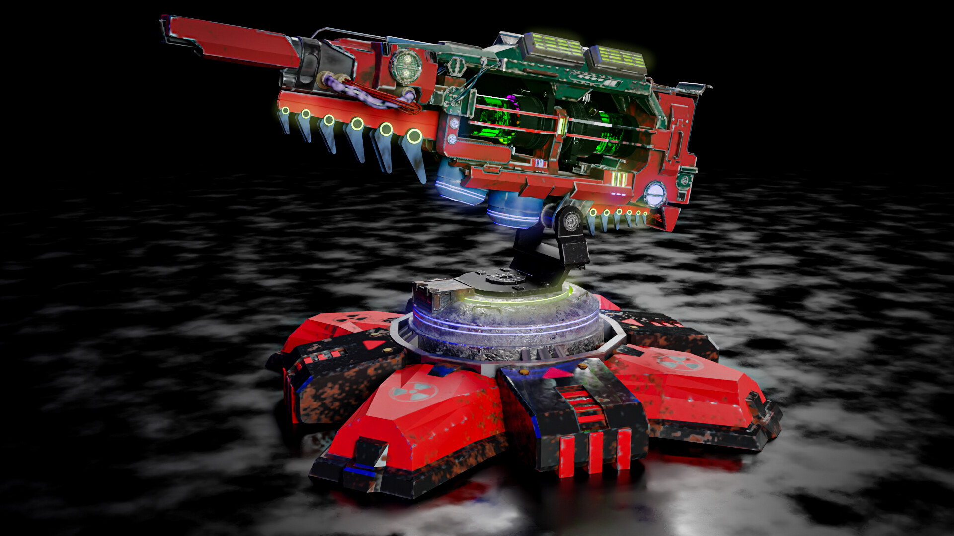 ArtStation - Plasma Cannon