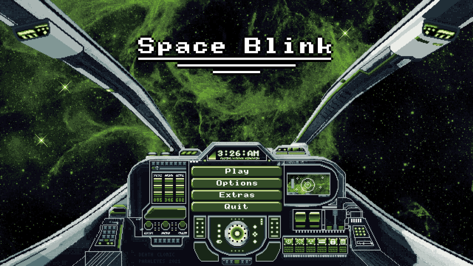 ArtStation - Space Blink Main Menu