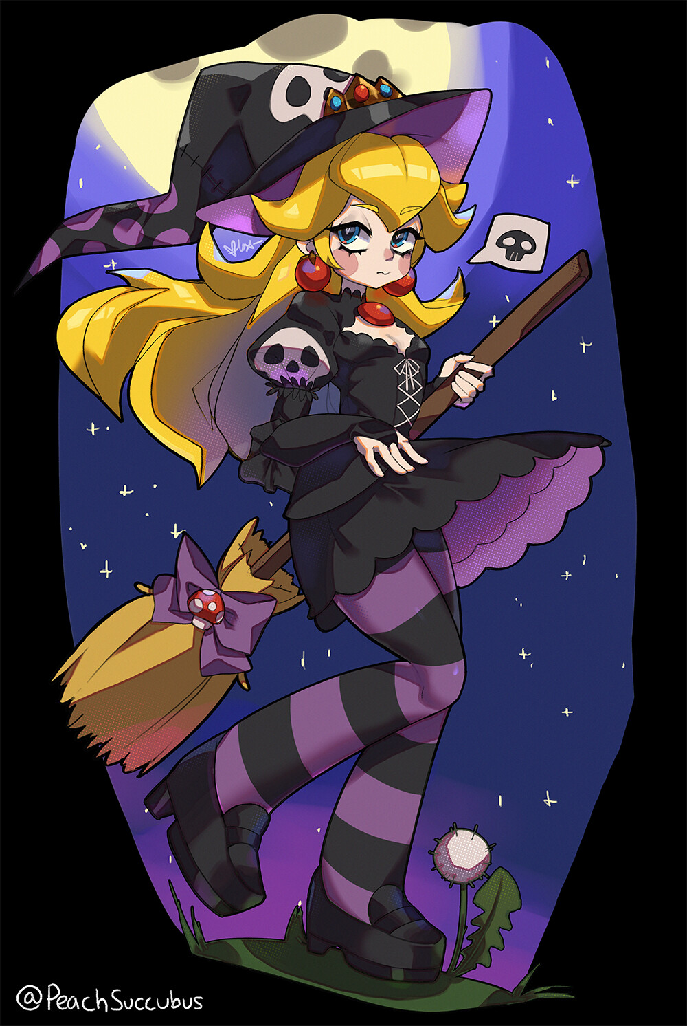 Artstation Halloween Peach