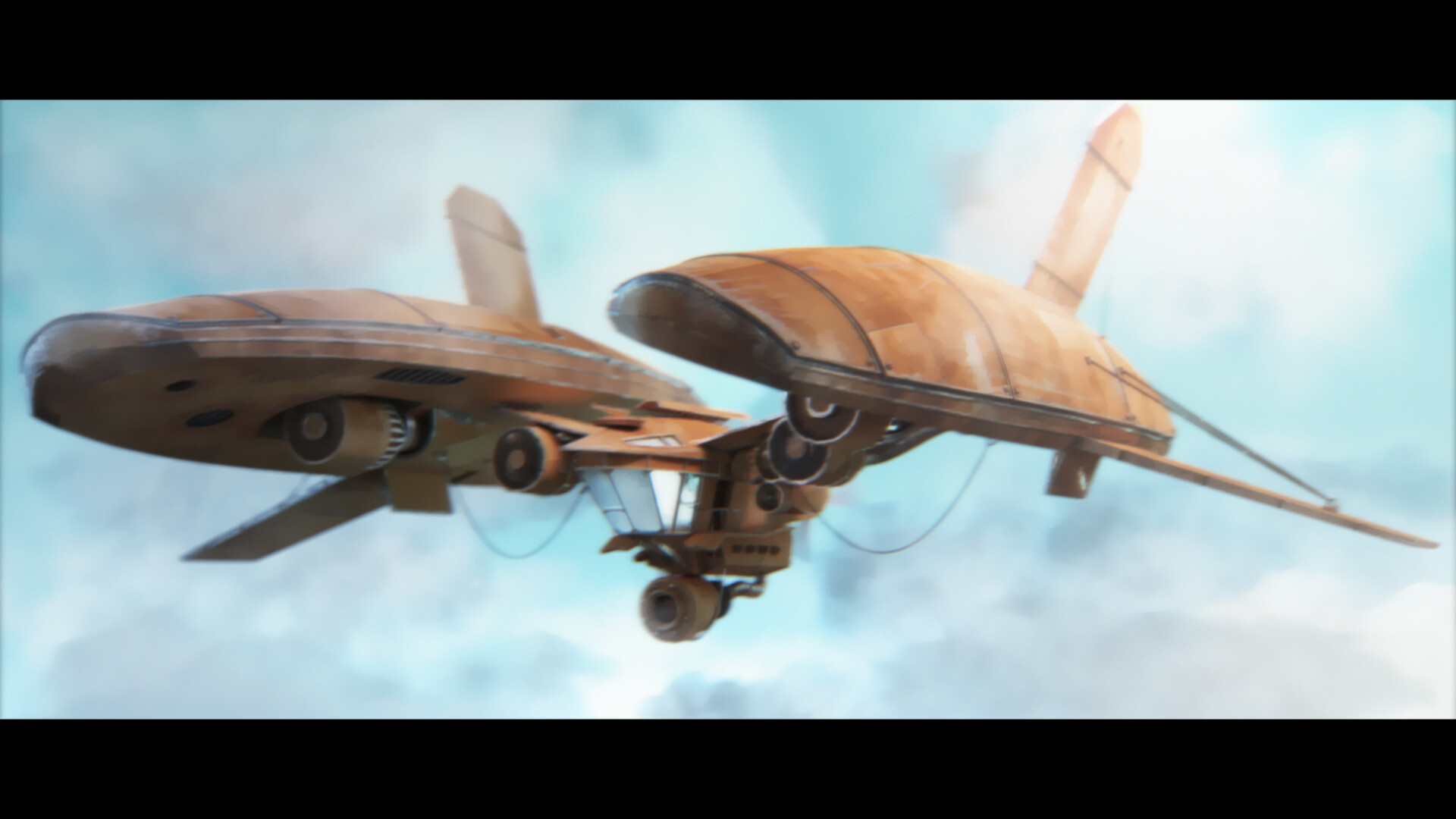 Quentin Batsal - Dieselpunk Ship