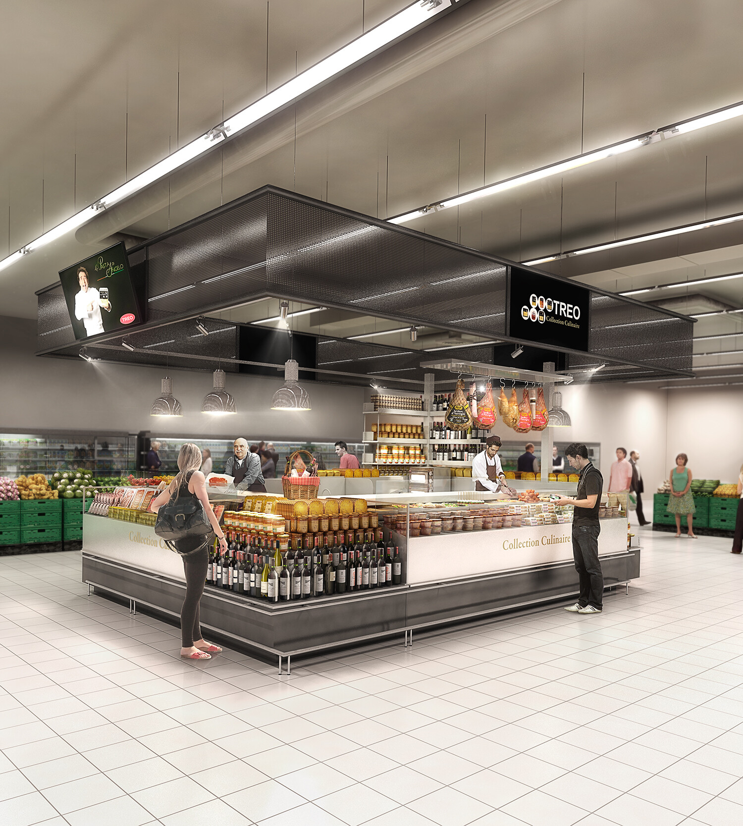 ArtStation - Treo_Italian deli